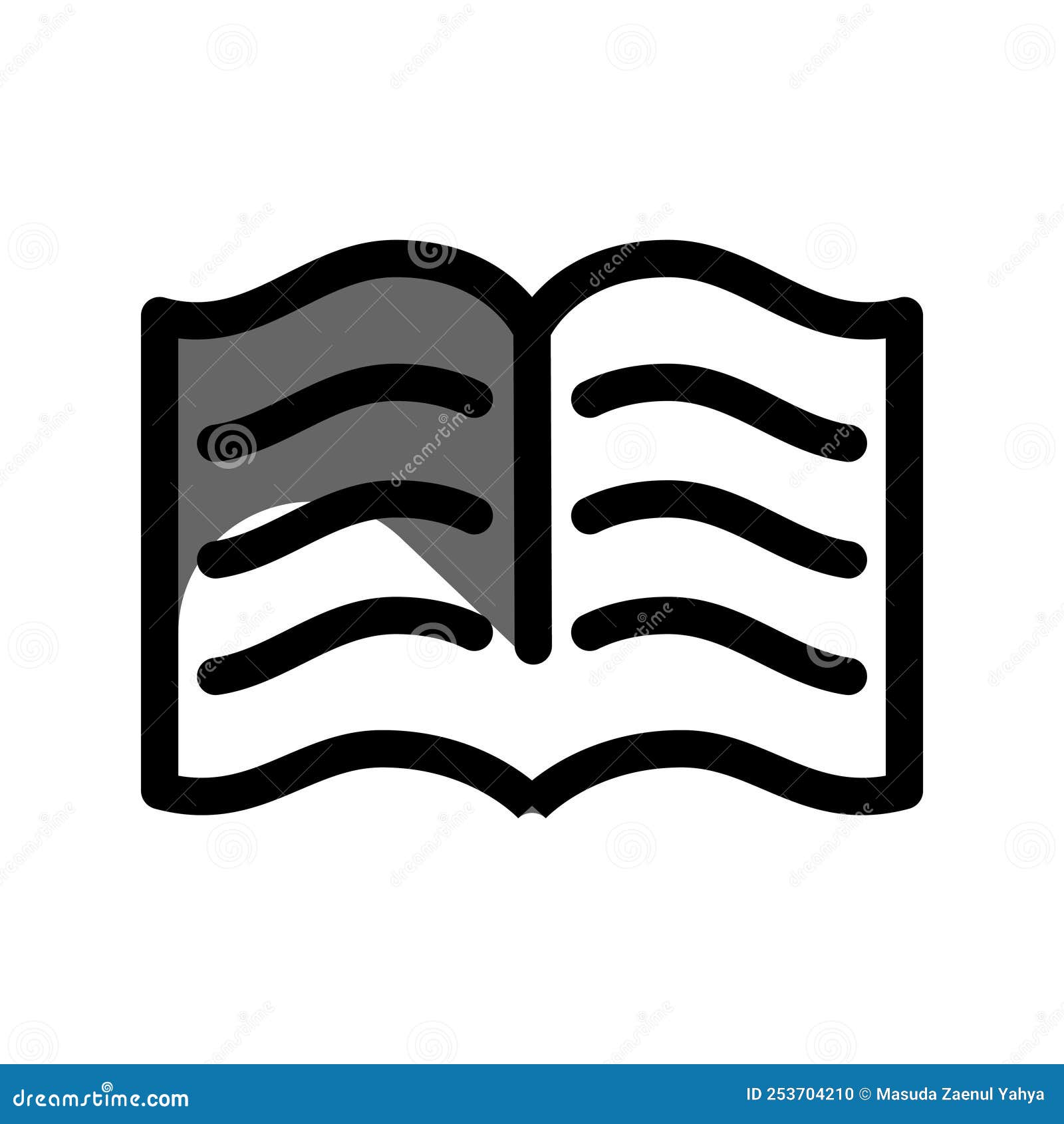 Illustration Vector Graphic of Book Icon Stock Vector - Illustration of ...