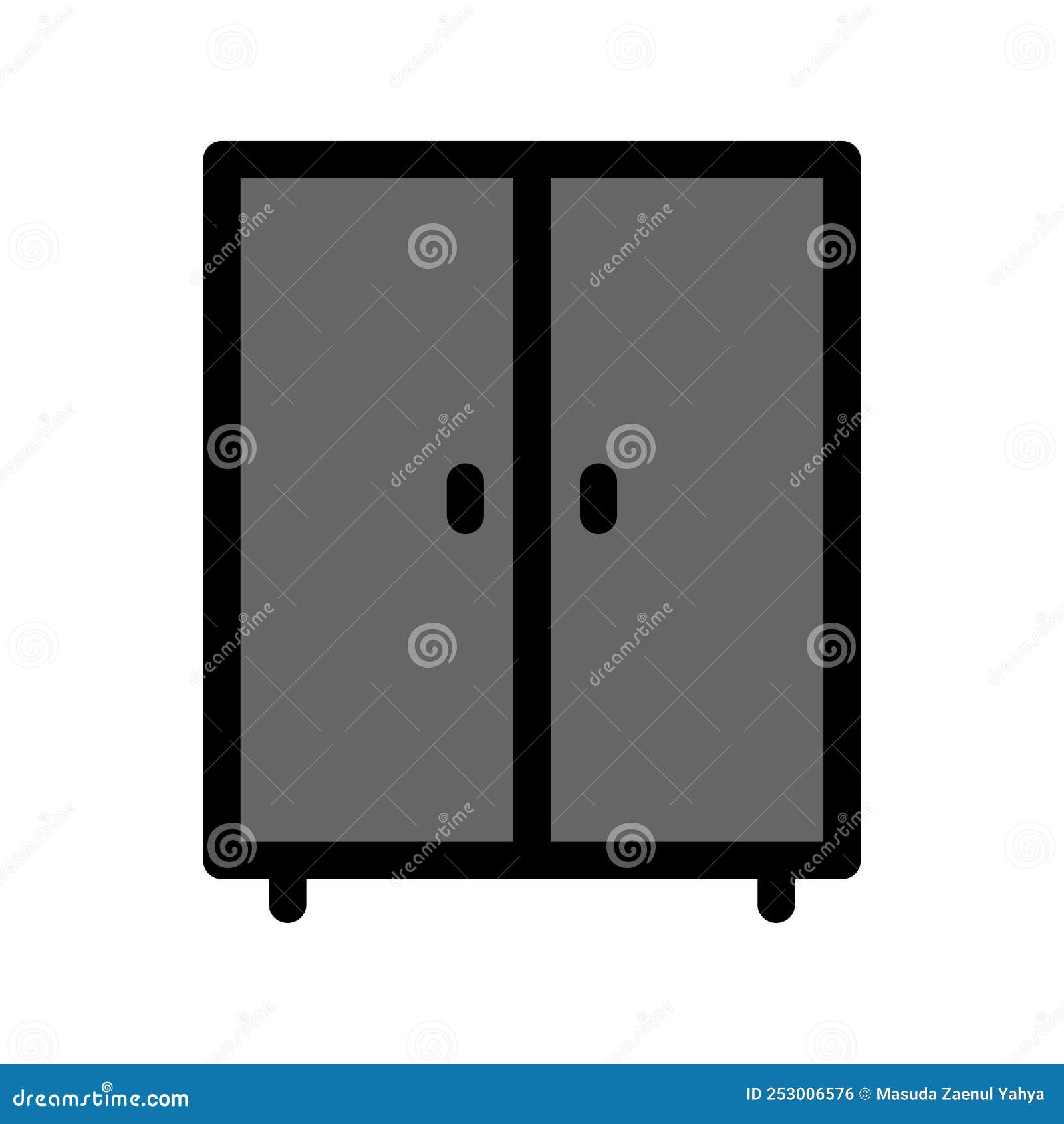 Illustration Vector Graphic of Cabinet Icon Design Stock Vector ...