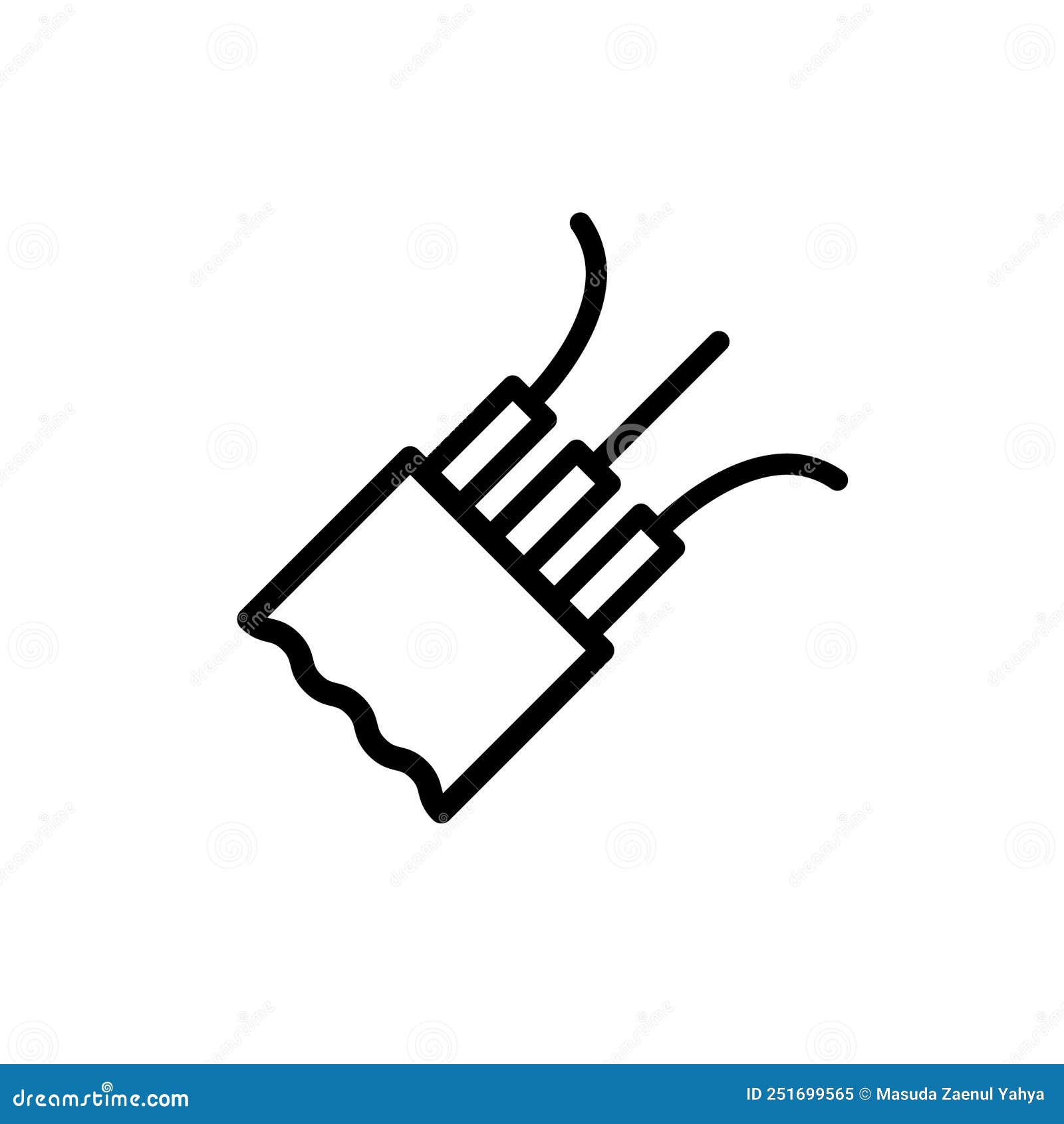 Illustration Vector Graphic of Cable Icon Stock Vector - Illustration ...