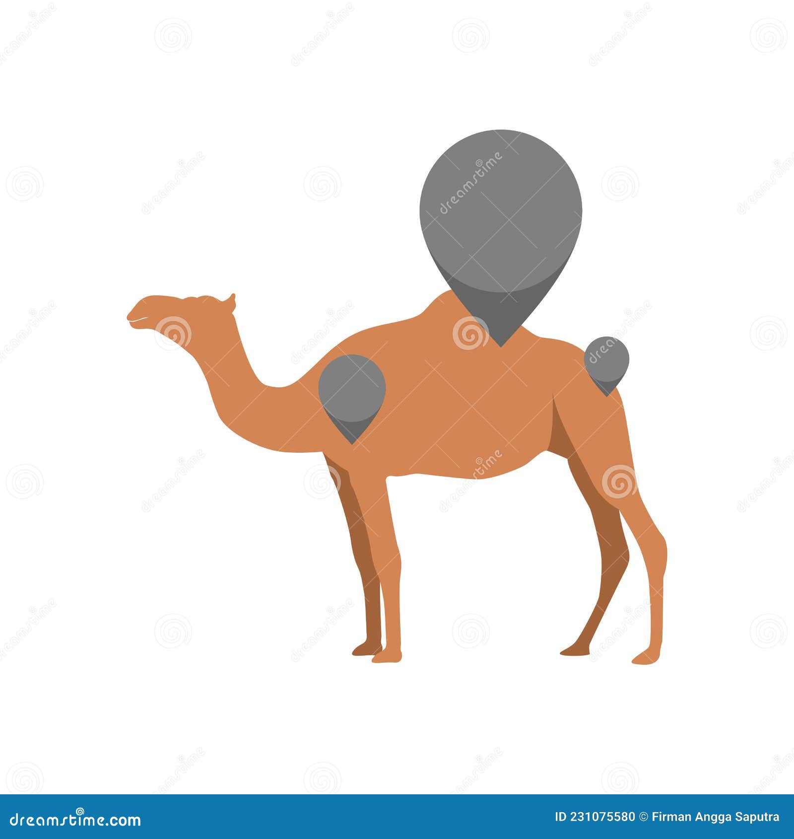 Illustration Vector Graphic of Camel Point Logo Stock Vector ...