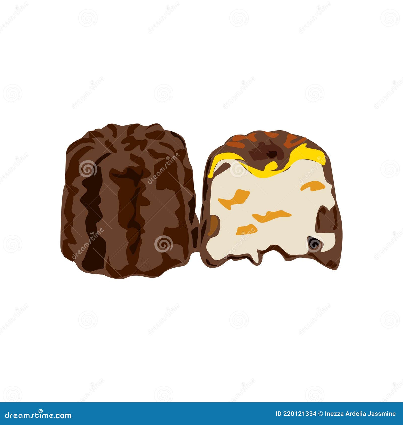 Cannelé Canelé Stock Illustrations – 6 Cannelé Canelé Stock ...