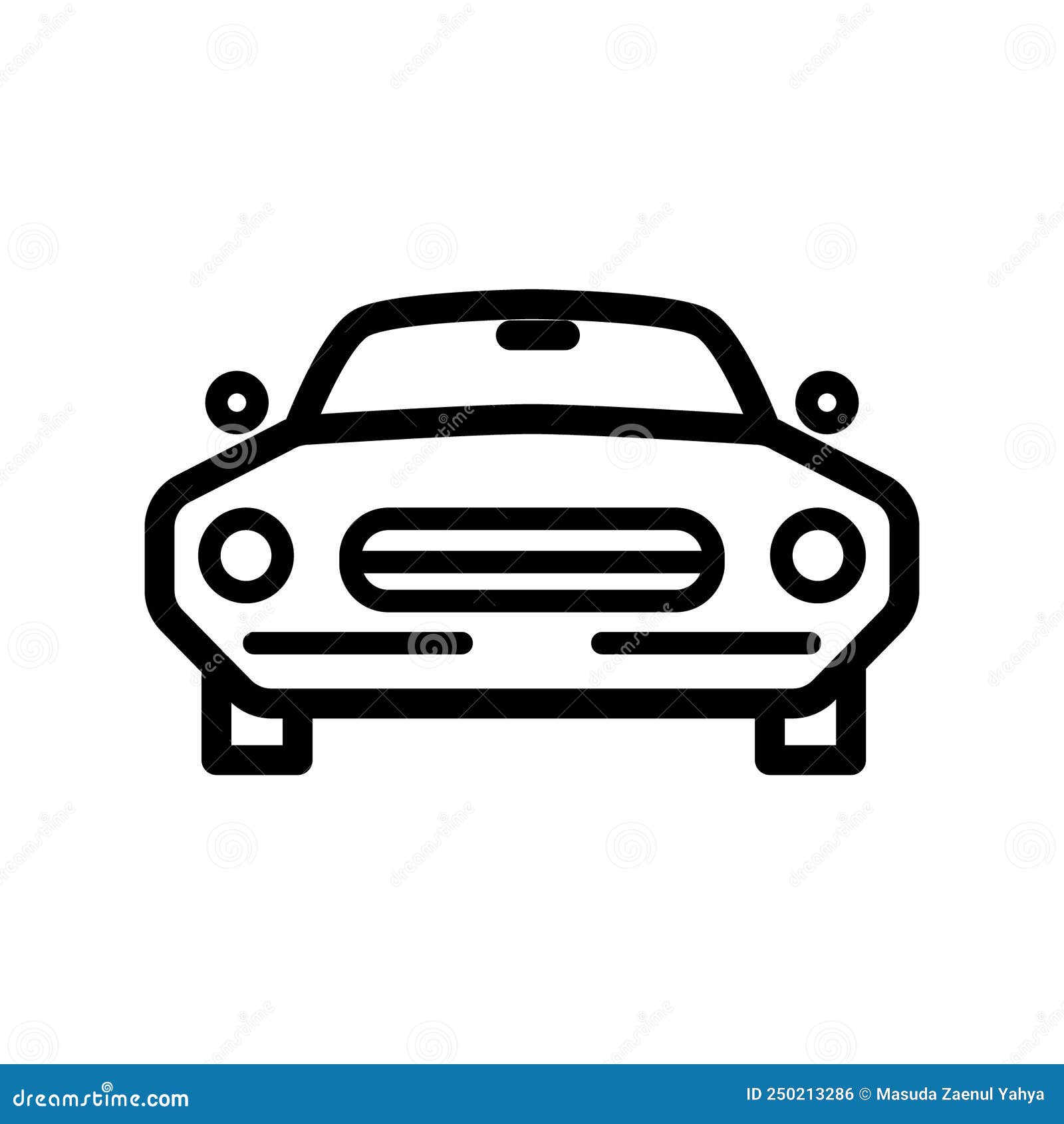 Car icon template stock vector. Illustration of traffic - 250213286