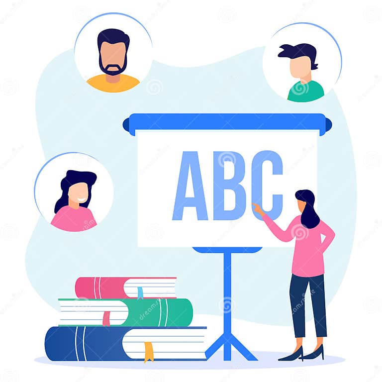 Illustration Vector Graphic Cartoon Character of Academic Development ...