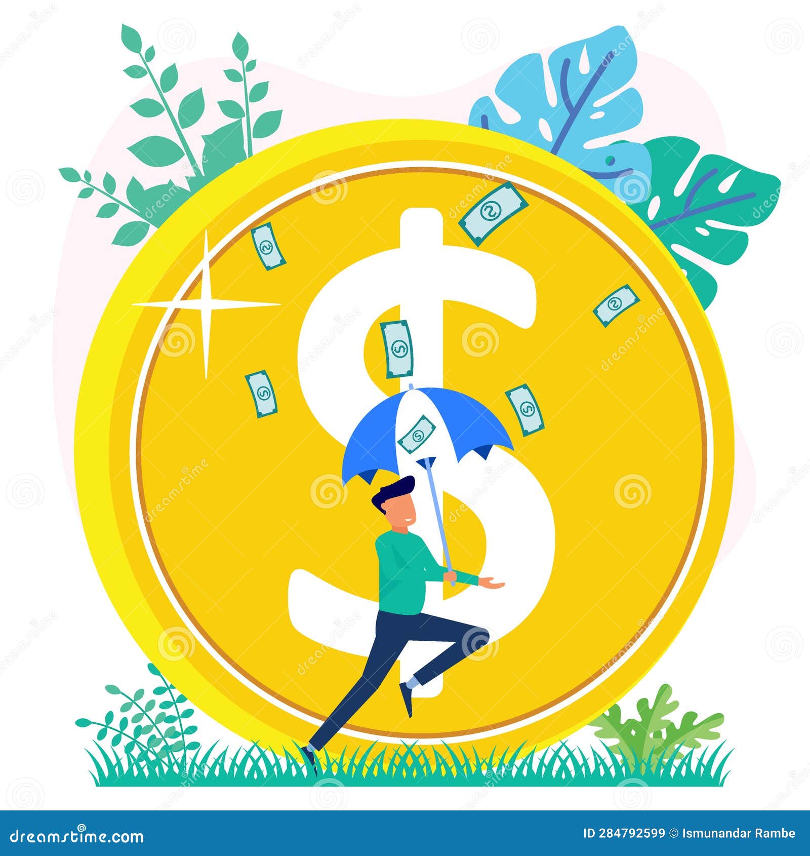 Illustration Vector Graphic Cartoon Character of Increased Success and ...