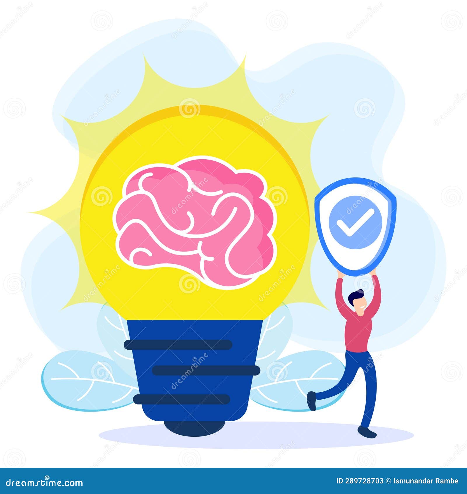 Illustration Vector Graphic Cartoon Character of Intellectual Property ...