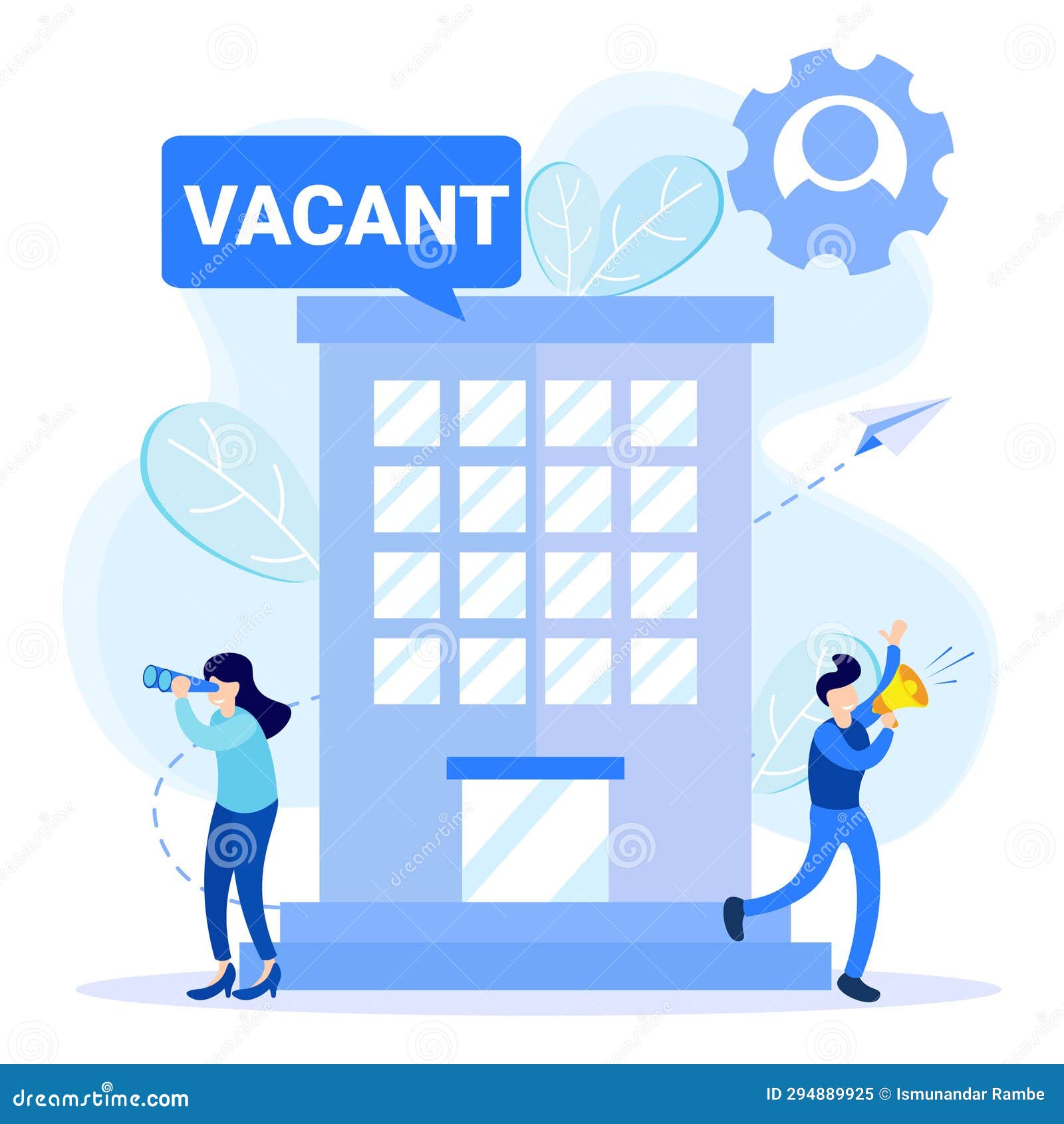 Illustration Vector Graphic Cartoon Character of Recruitment Stock ...