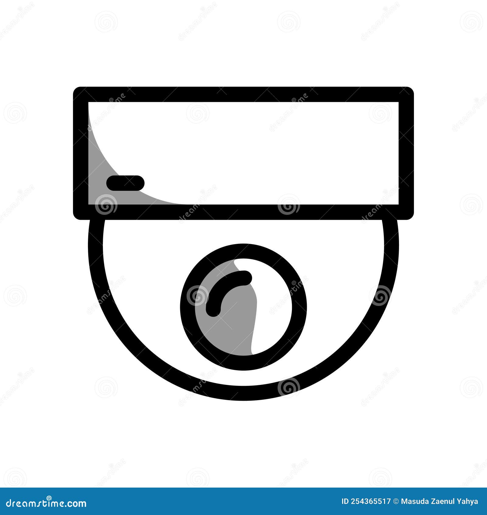 Illustration Vector Graphic of Cctv Icon Stock Vector - Illustration of ...