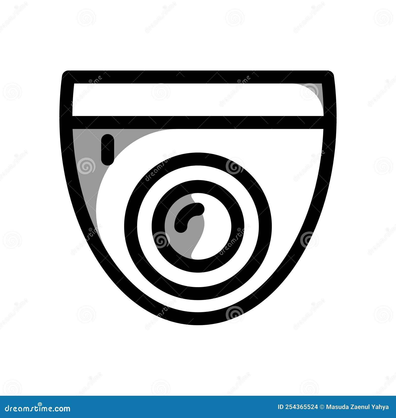 Illustration Vector Graphic of Cctv Icon Stock Vector - Illustration of ...