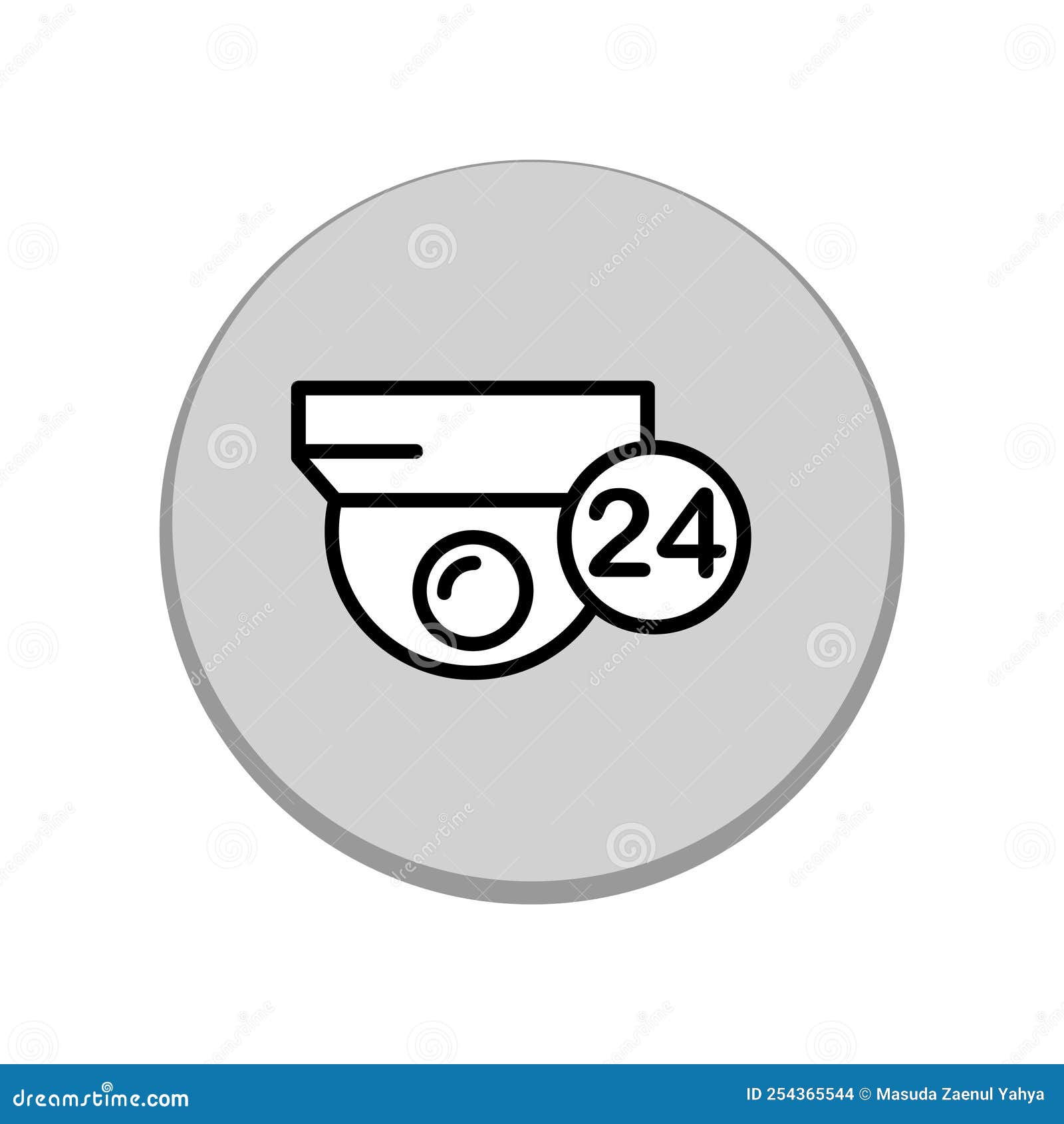 Illustration Vector Graphic of Cctv Icon Stock Vector - Illustration of ...