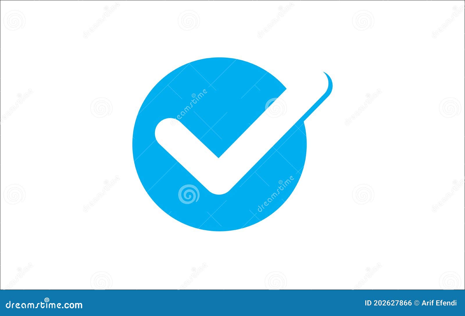 Illustration Vector Graphic of Check Mark Icon or Logo Design Template ...