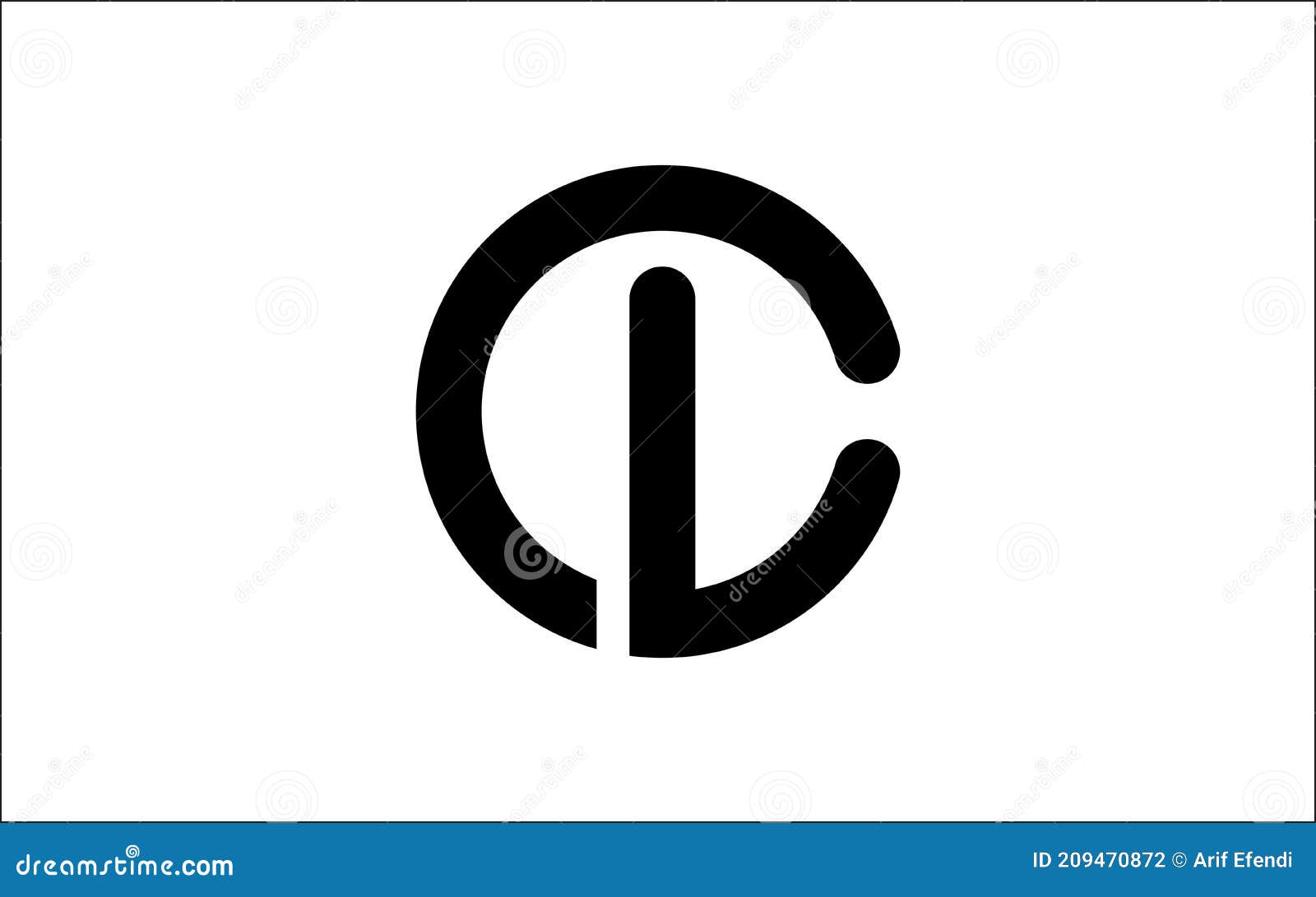 Illustration Vector Graphic of CL Letter Icon Logo Template Design ...