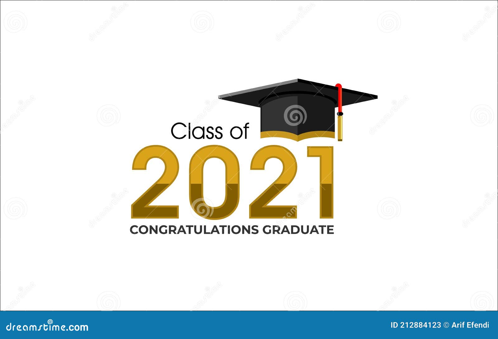 Illustration Vector Graphic of Congratulations Graduation Concept Logo ...