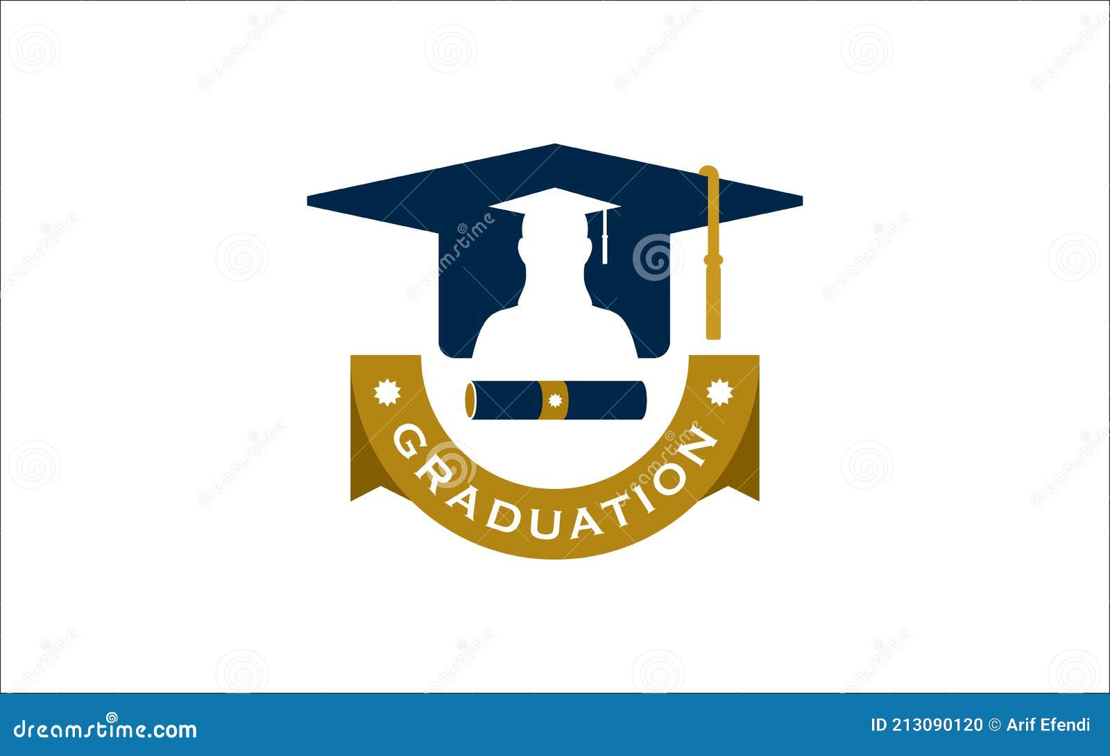 Illustration Vector Graphic of Congratulations Graduation Concept Logo ...