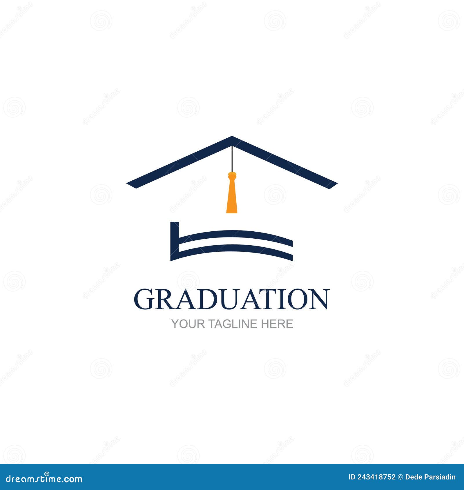 Illustration Vector Graphic of Congratulations Graduation Logo Design ...