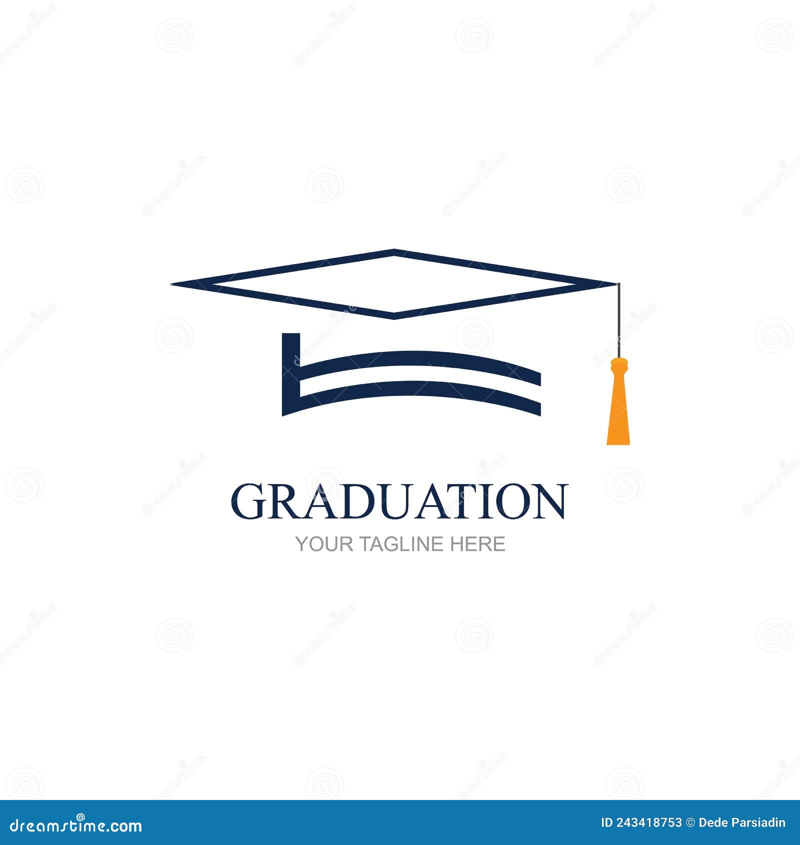 Illustration Vector Graphic of Congratulations Graduation Logo Design ...