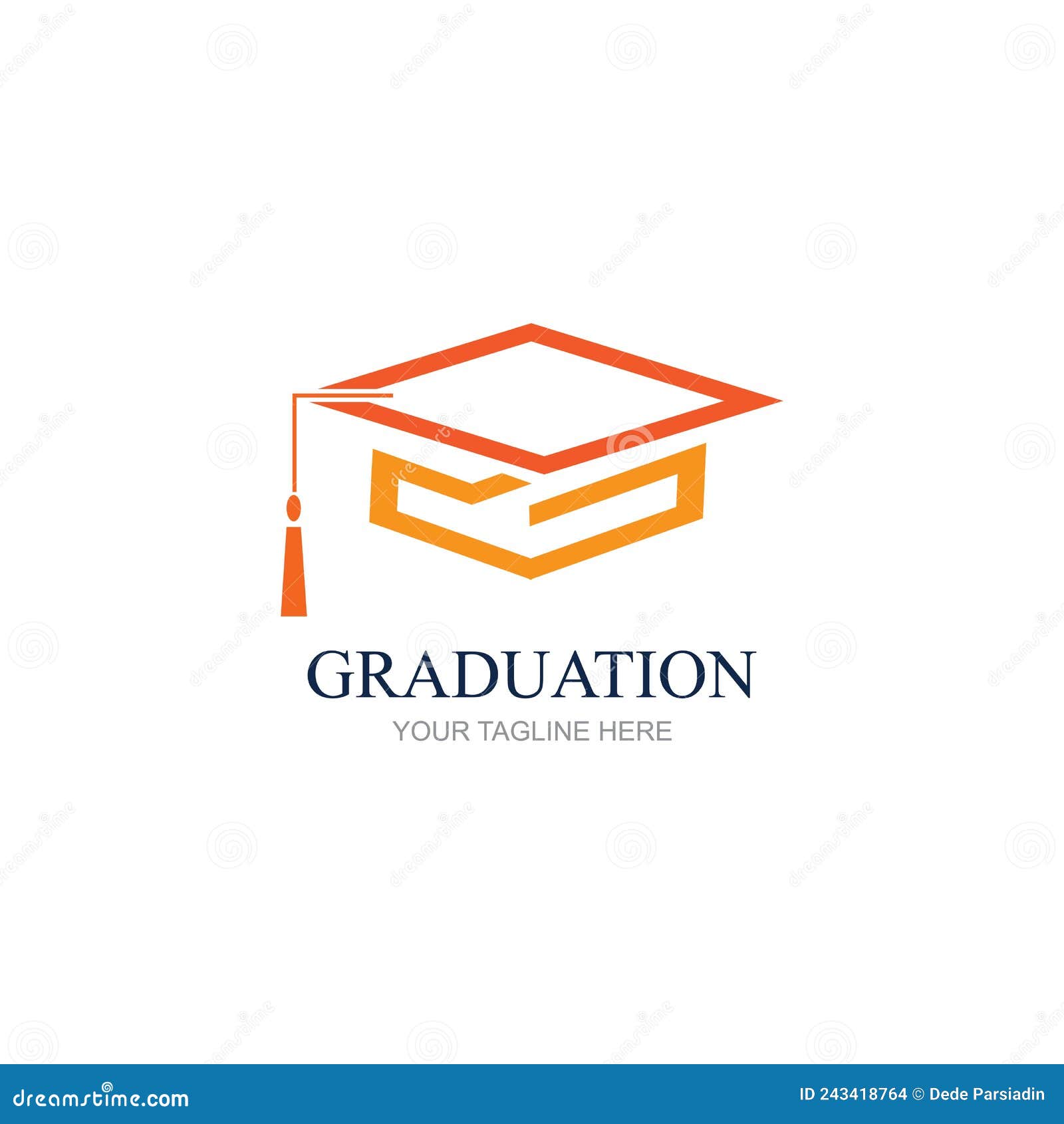 Illustration Vector Graphic of Congratulations Graduation Logo Design ...