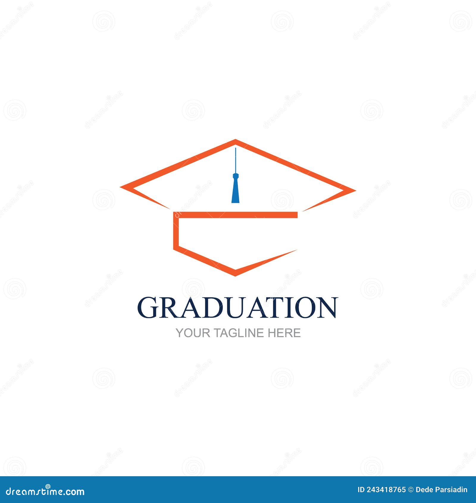 Illustration Vector Graphic of Congratulations Graduation Logo Design ...