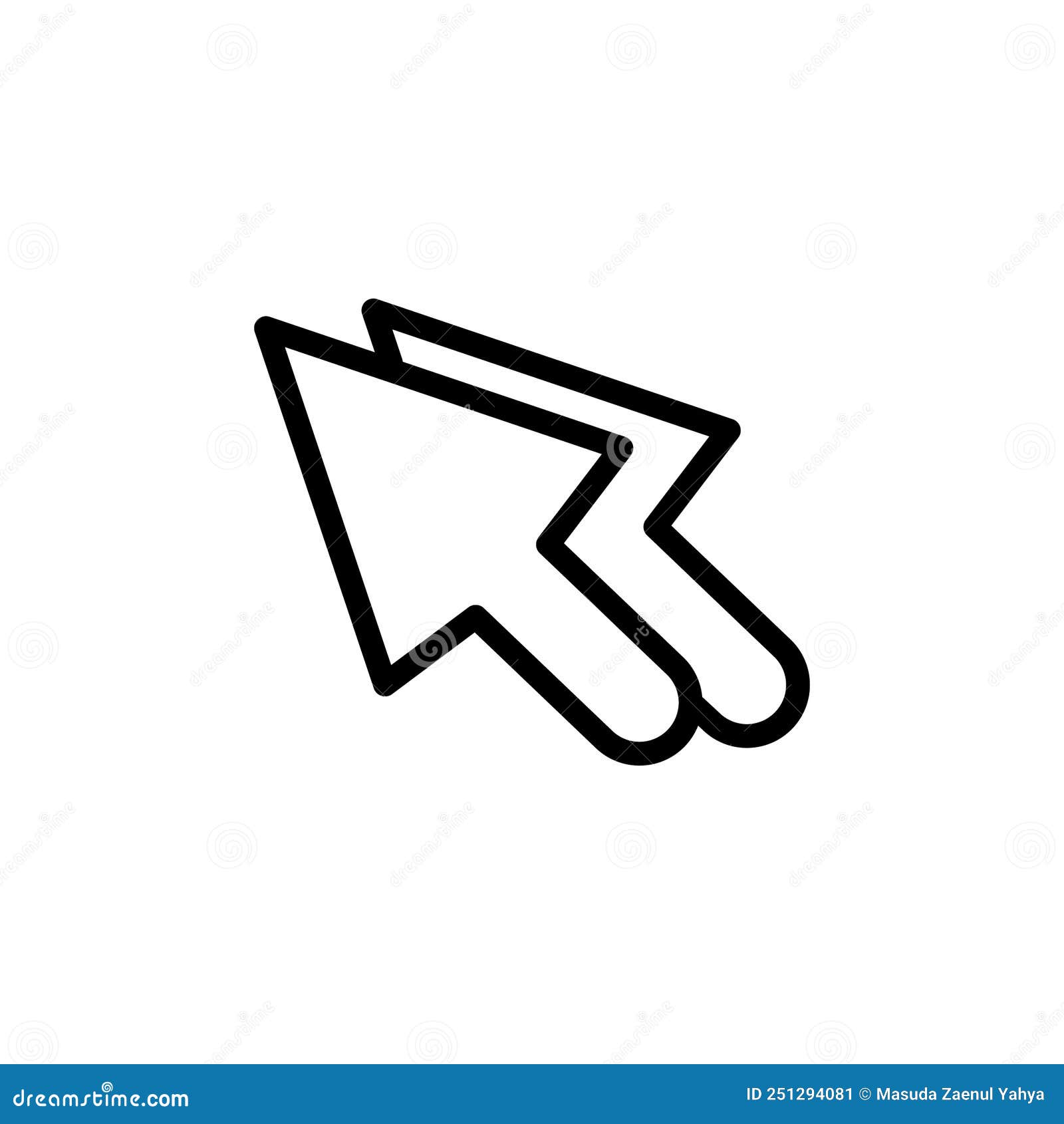 Illustration Vector Graphic of Cursor Icon Stock Vector - Illustration ...