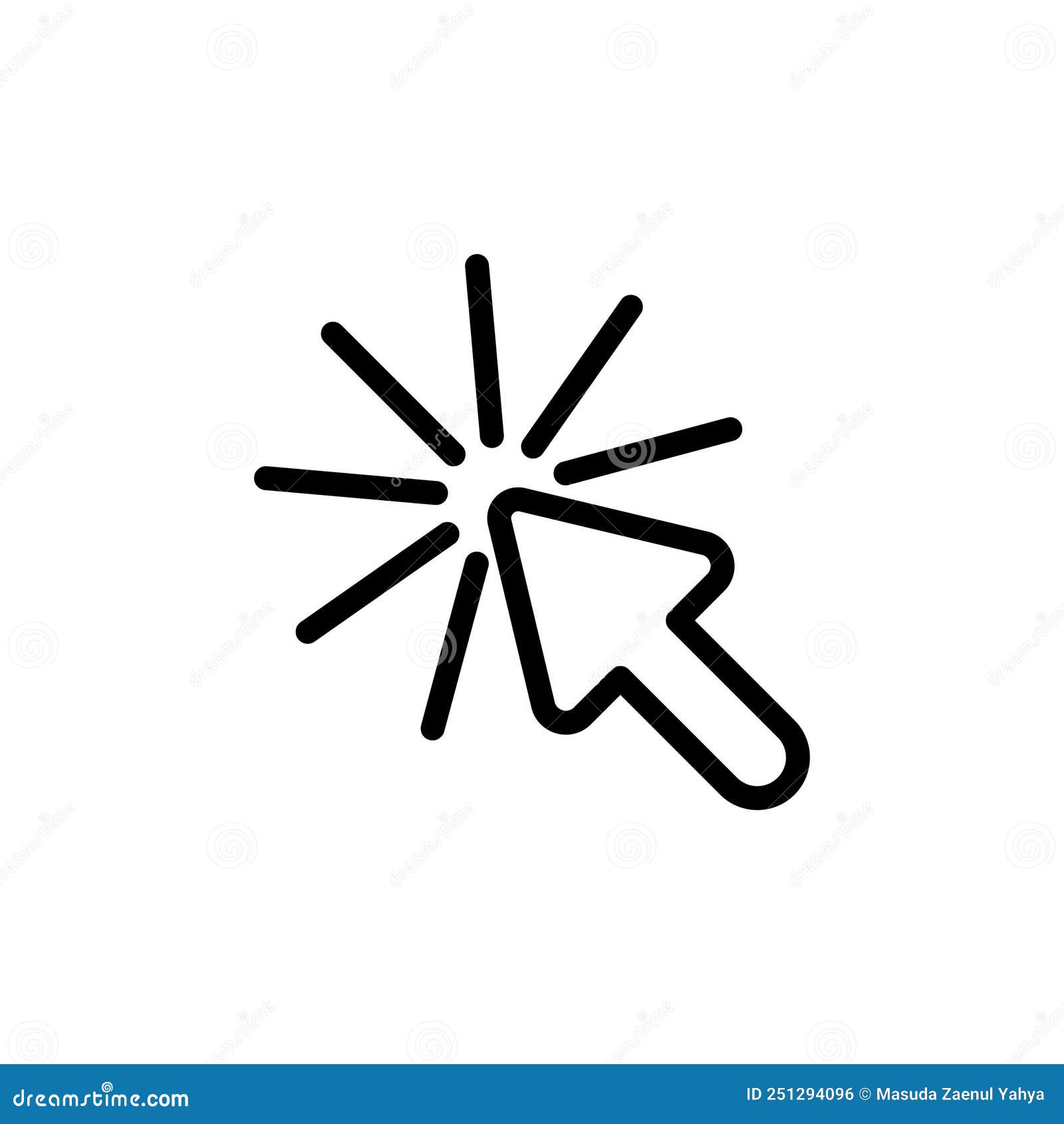 Illustration Vector Graphic of Cursor Icon Stock Vector - Illustration ...