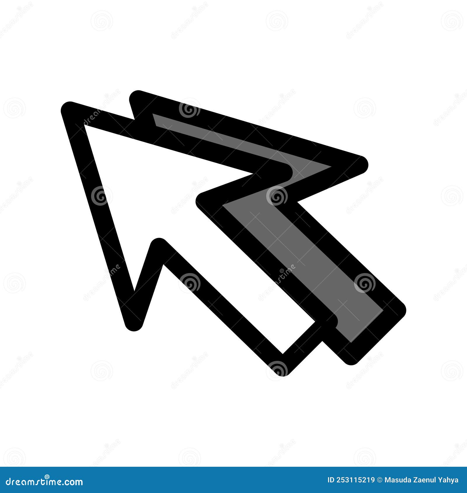 Illustration Vector Graphic of Cursor Icon Stock Vector - Illustration ...