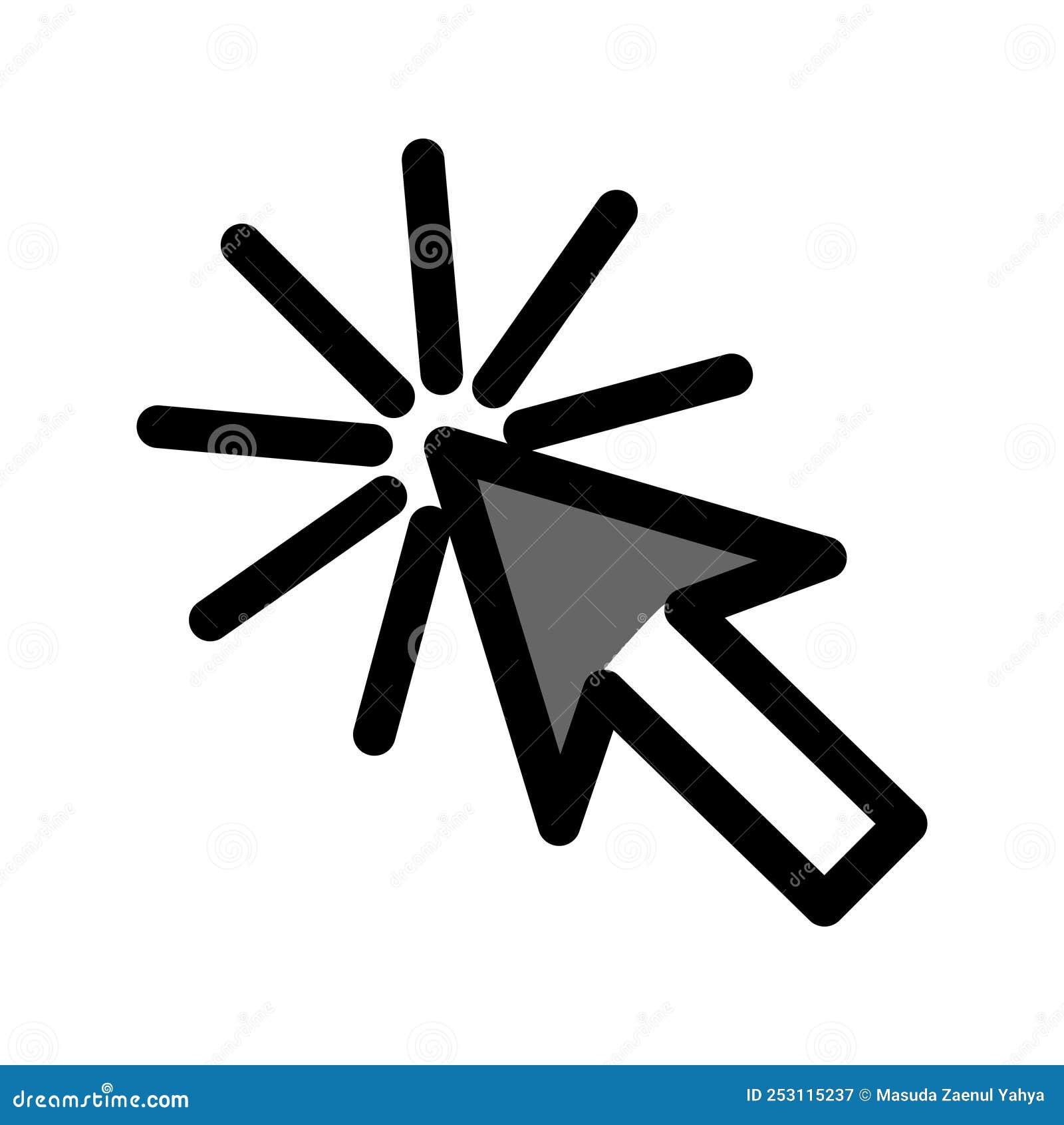 Illustration Vector Graphic of Cursor Icon Stock Vector - Illustration ...