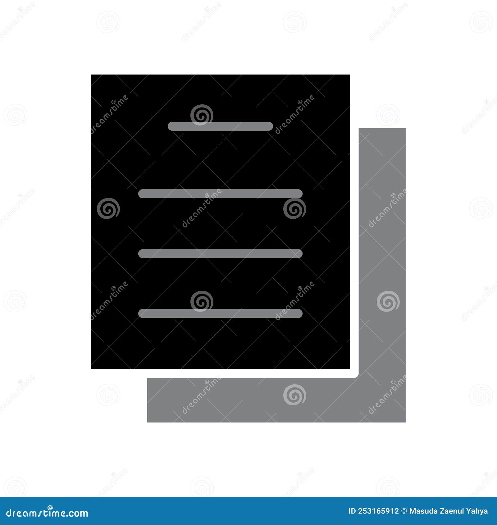 Illustration Vector Graphic of Document Icon Design Stock Vector ...
