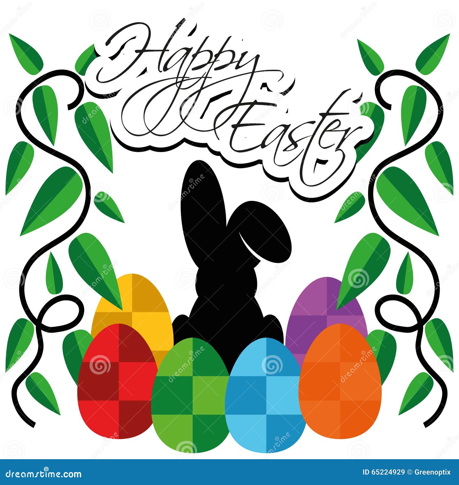 Illustration Vector Graphic Easter Stock Vector - Illustration of ...