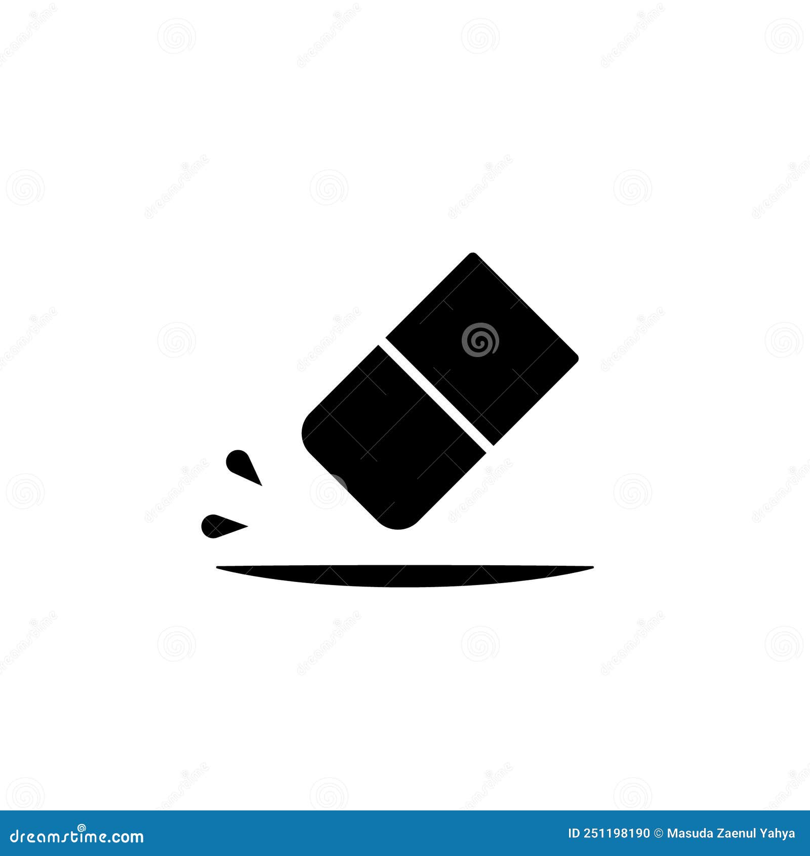 Illustration Vector Graphic of Eraser Icon Design Stock Vector ...