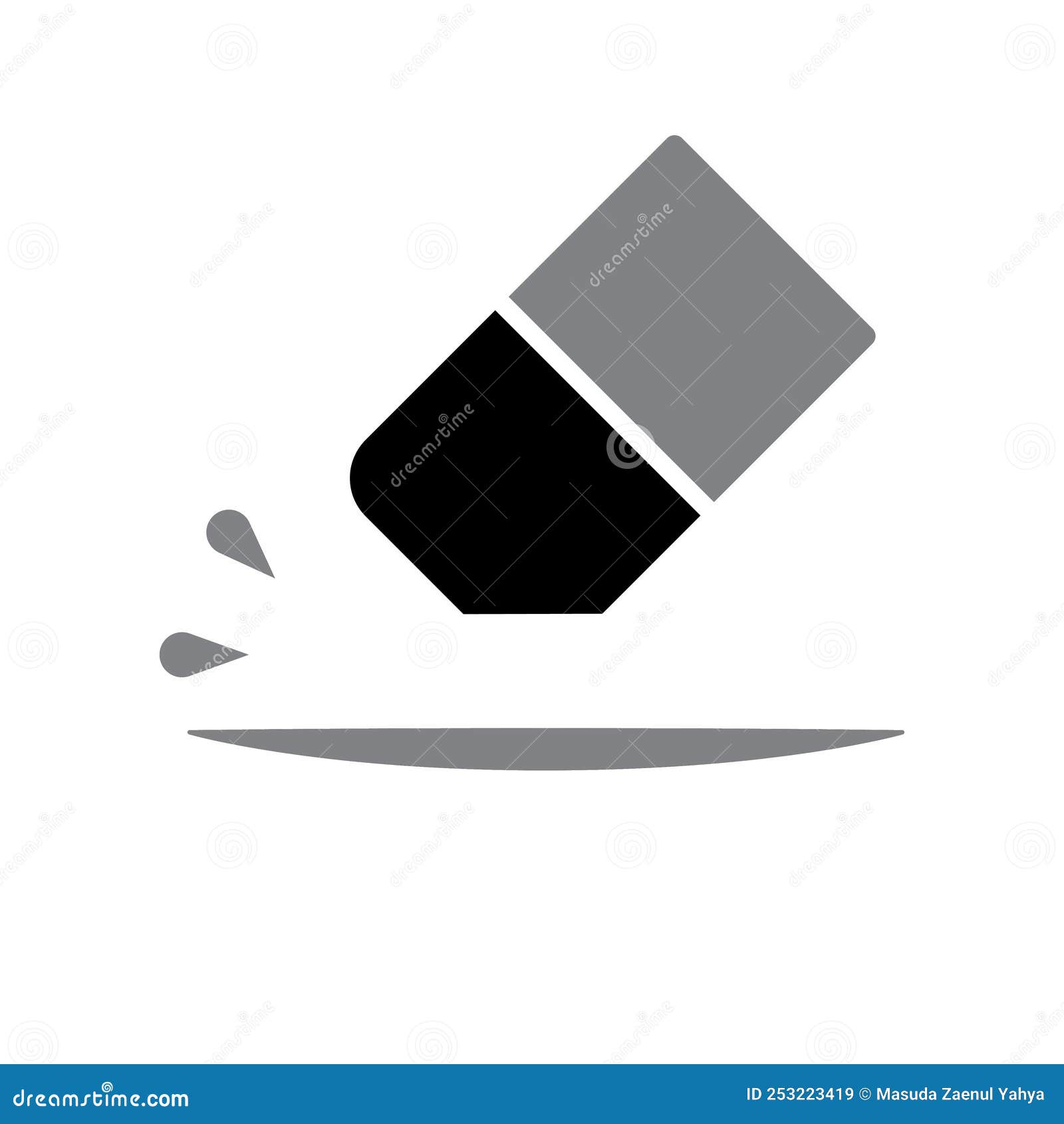Illustration Vector Graphic of Eraser Icon Design Stock Vector ...