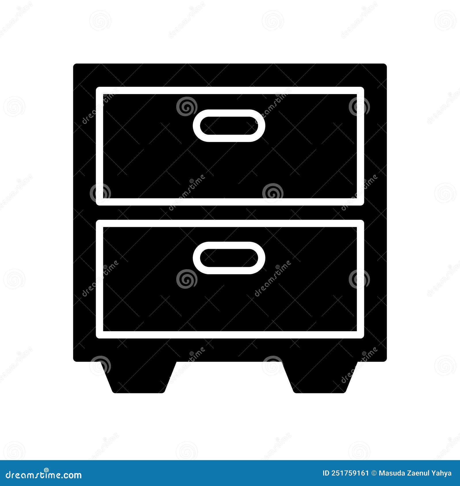 Illustration Vector Graphic of File Cabinet Icon Design Stock Vector ...