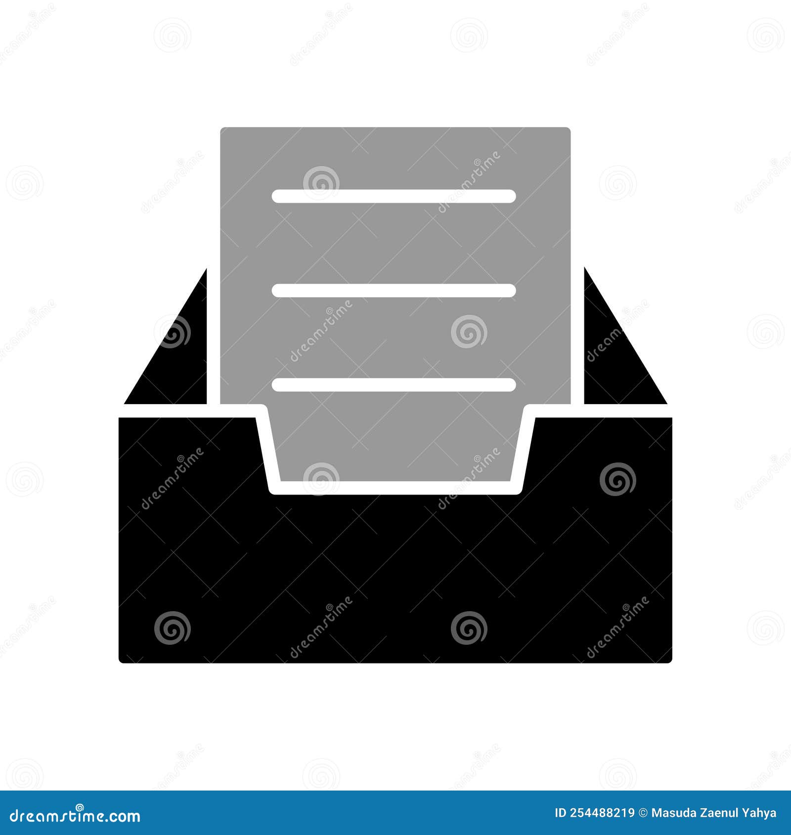 Illustration Vector Graphic of File Cabinet Icon Stock Vector ...