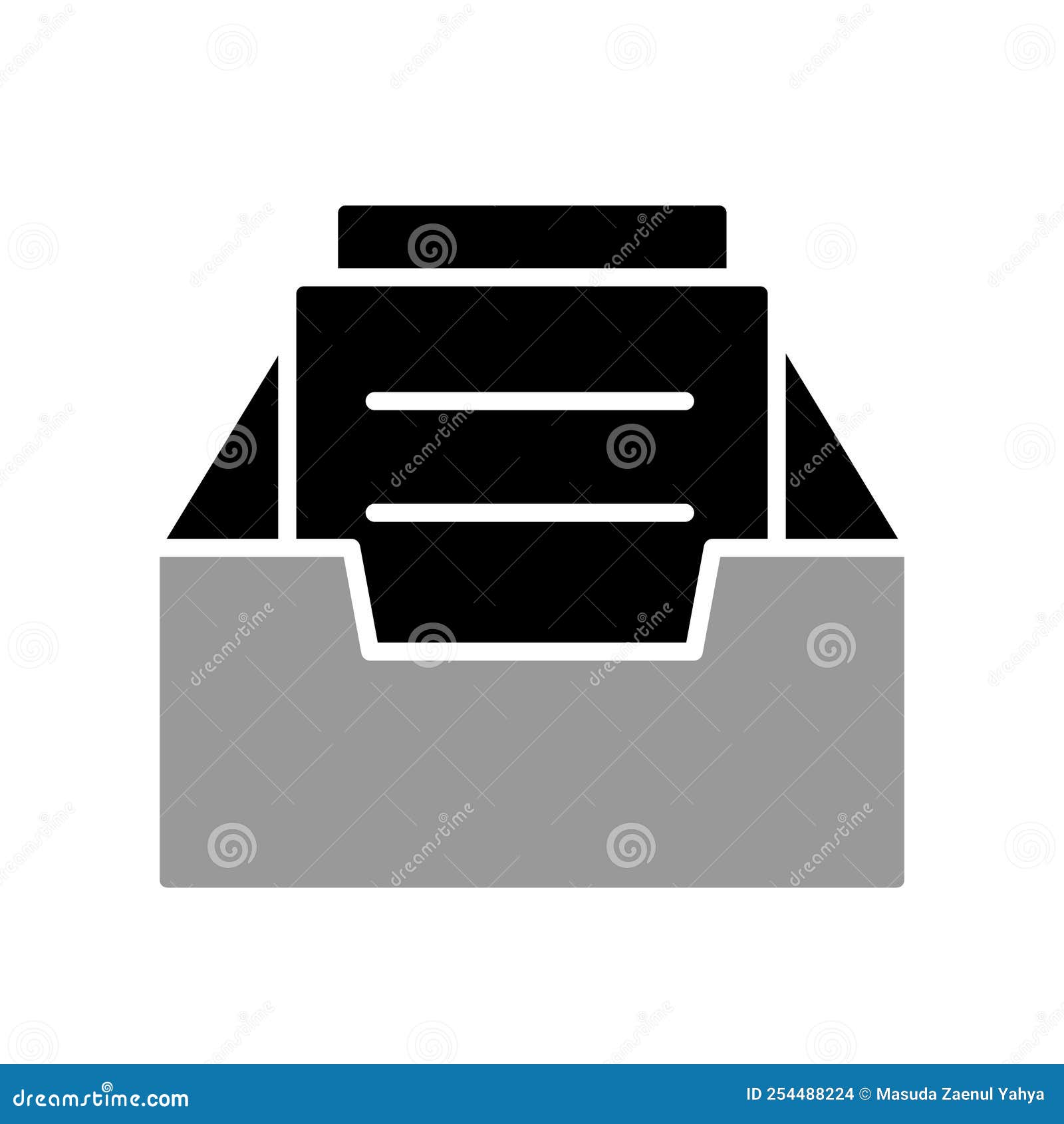 Illustration Vector Graphic of File Cabinet Icon Stock Vector ...