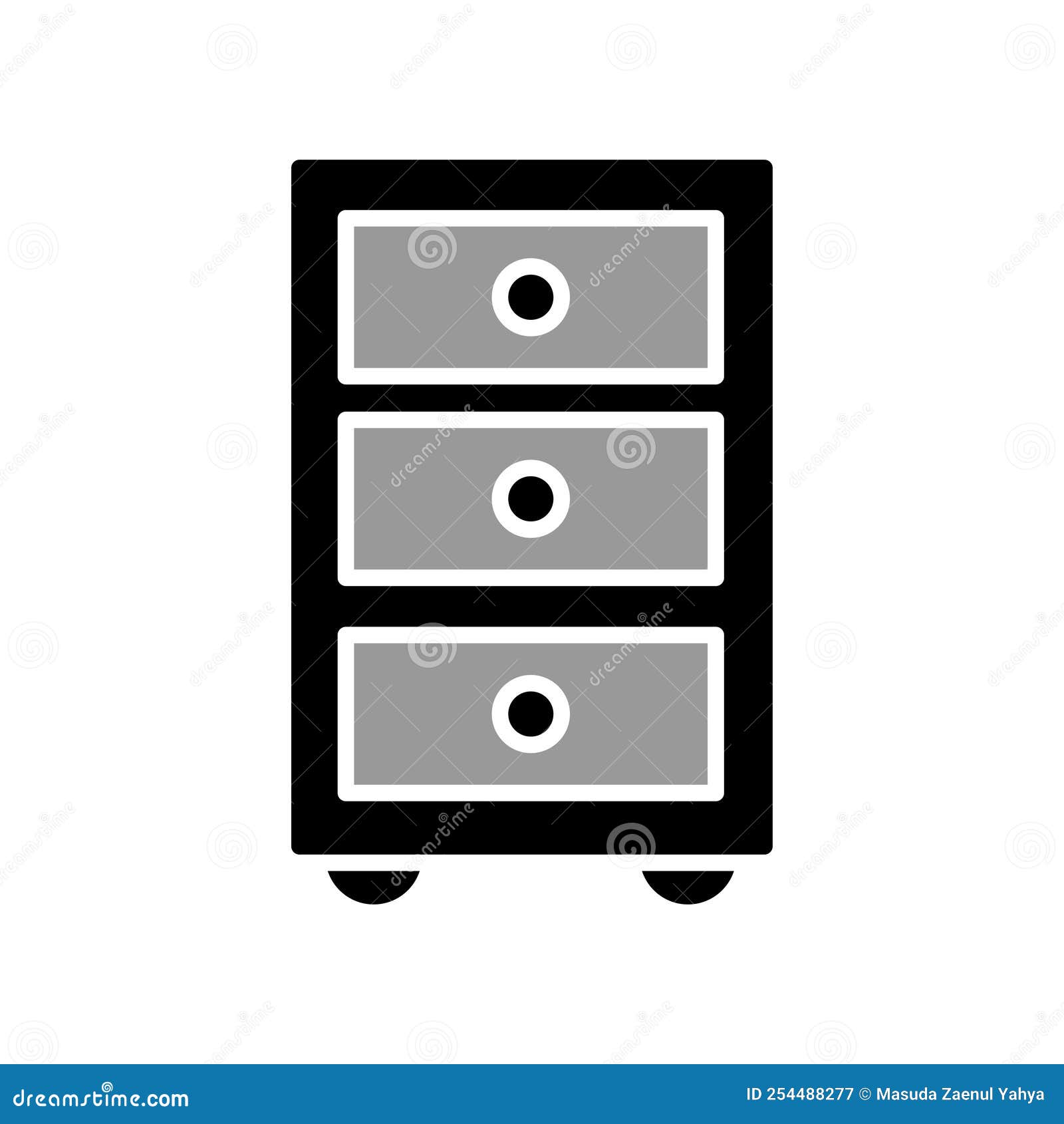 Illustration Vector Graphic of File Cabinet Icon Stock Vector ...