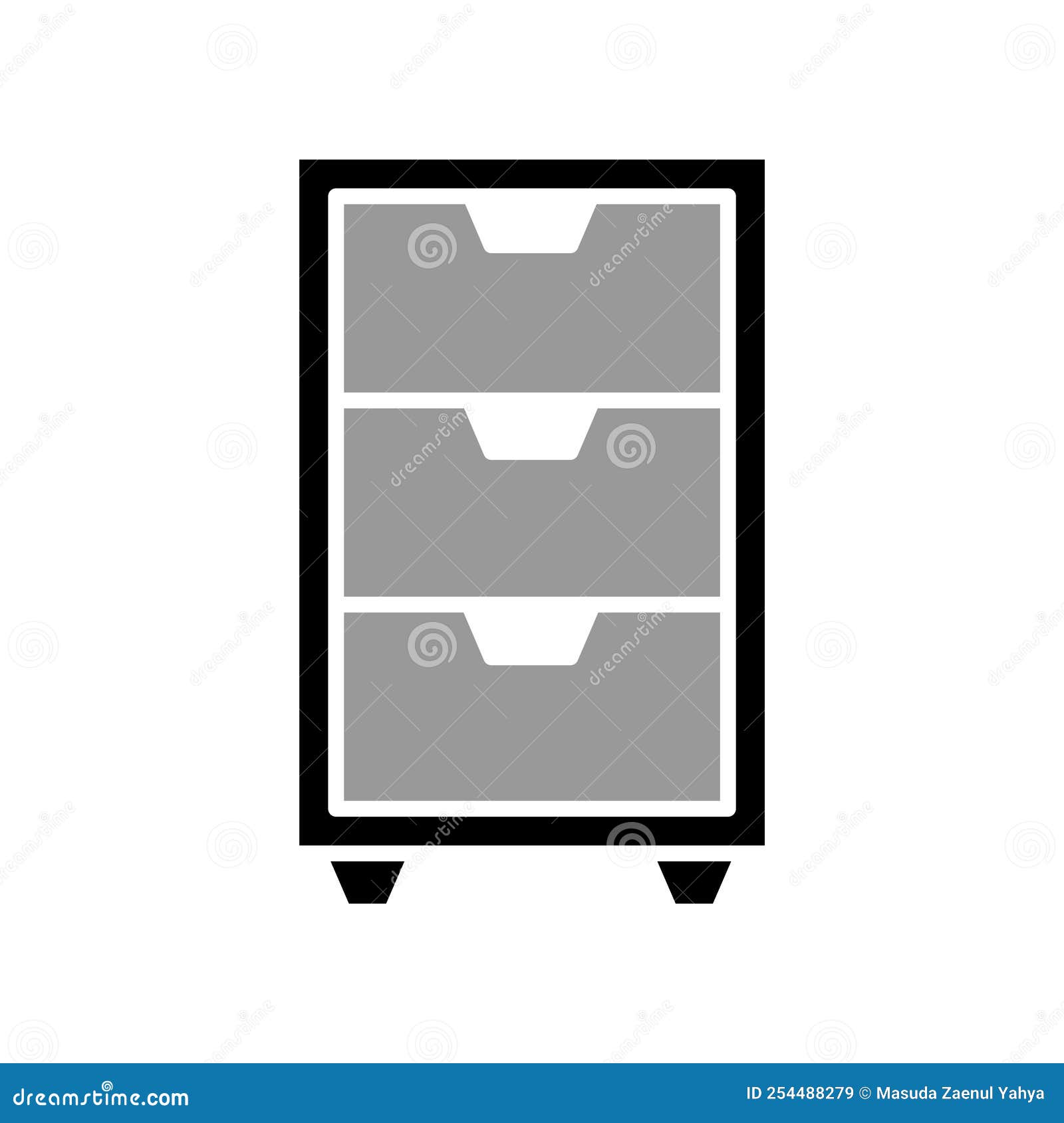 Illustration Vector Graphic of File Cabinet Icon Stock Vector ...