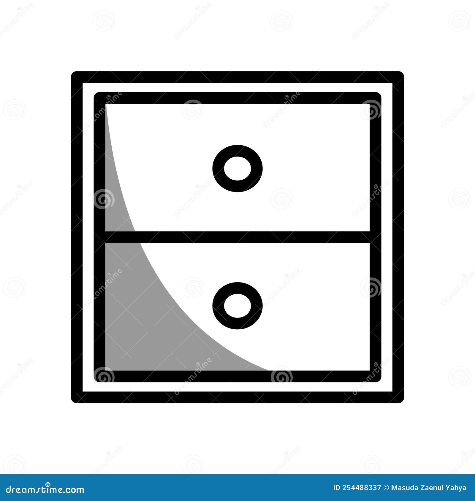 Illustration Vector Graphic of File Cabinet Icon Stock Vector ...