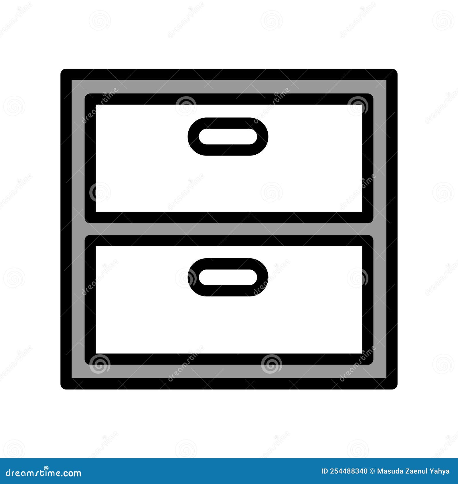 Illustration Vector Graphic of File Cabinet Icon Stock Vector ...