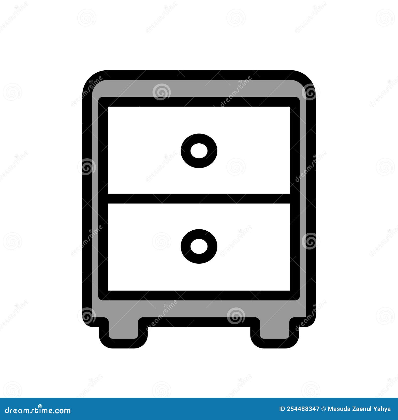 Illustration Vector Graphic of File Cabinet Icon Stock Vector ...