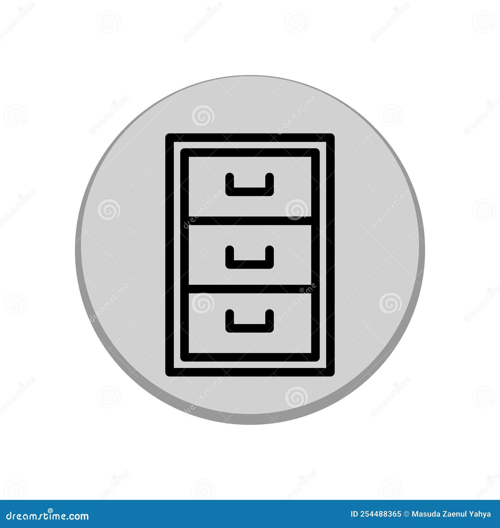 Illustration Vector Graphic of File Cabinet Icon Stock Vector ...