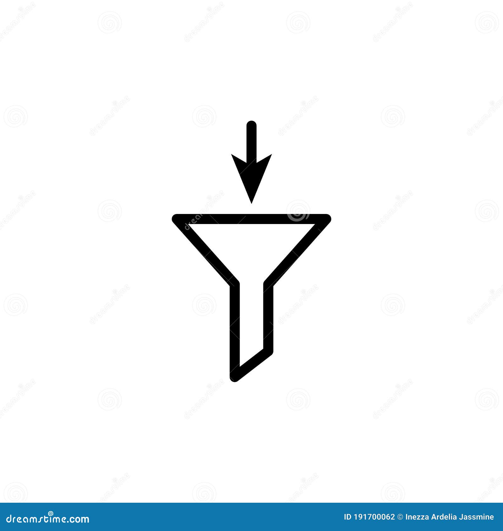 Illustration Vector Graphic of Filter Icon Template Stock Vector ...