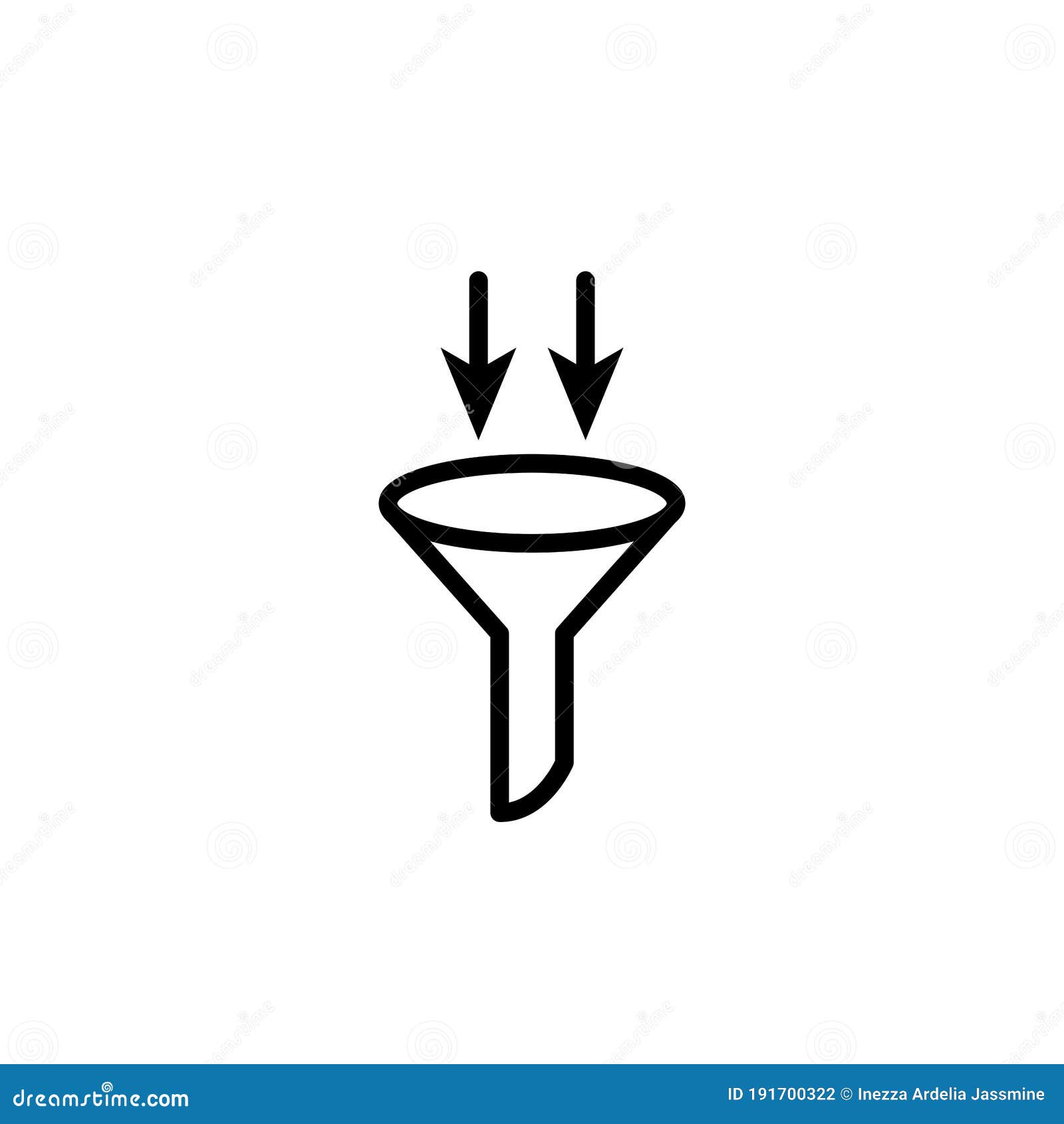 Illustration Vector Graphic of Filter Icon Template Stock Vector ...