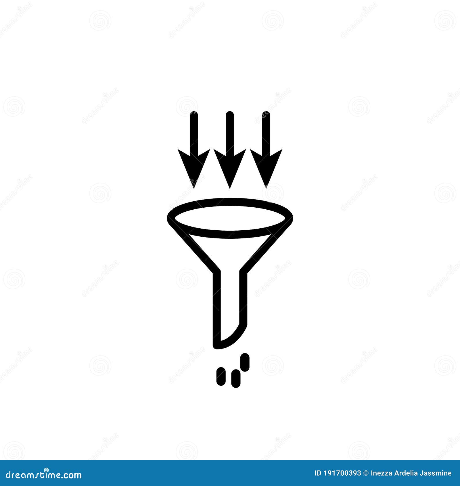 Illustration Vector Graphic of Filter Icon Template Stock Vector ...