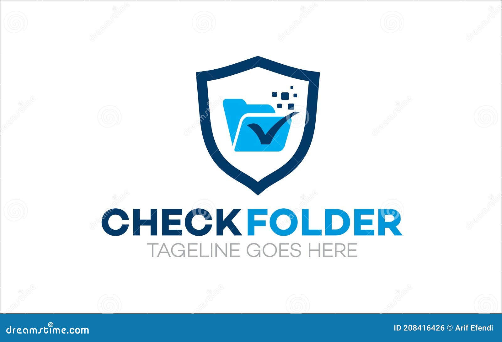 Illustration Vector Graphic of Folder File Data Logo Template Design ...