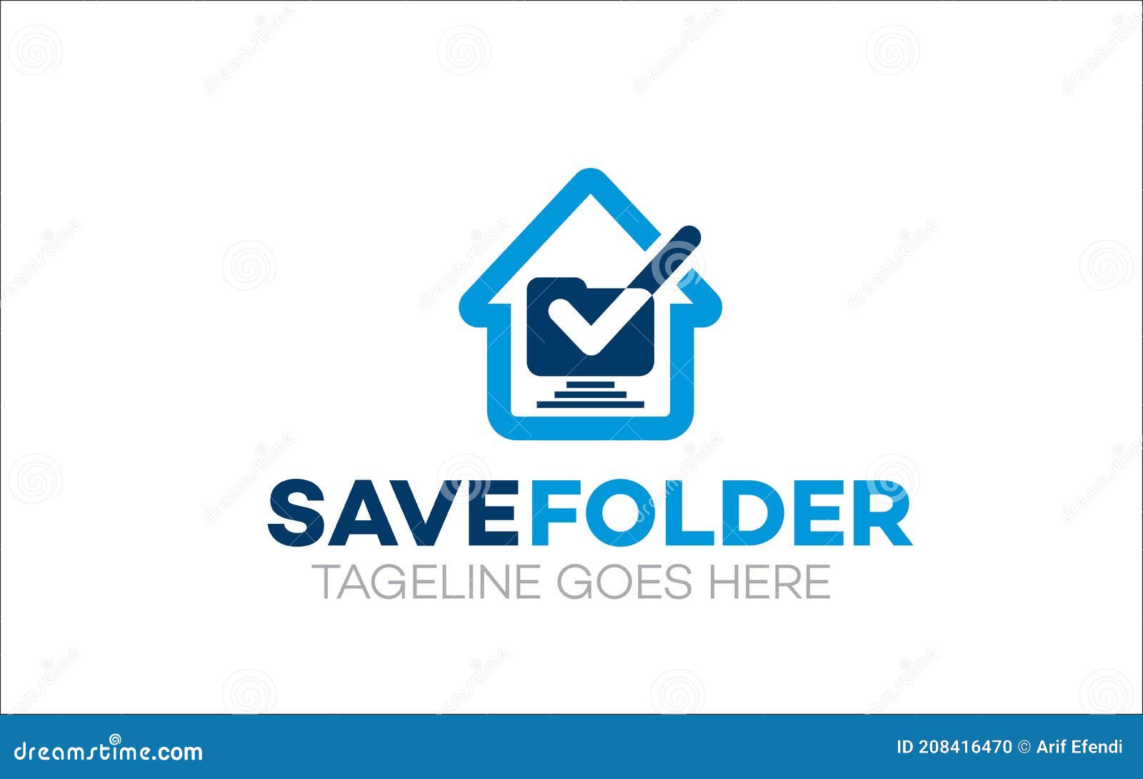 Illustration Vector Graphic of Folder File Data Logo Template Design ...