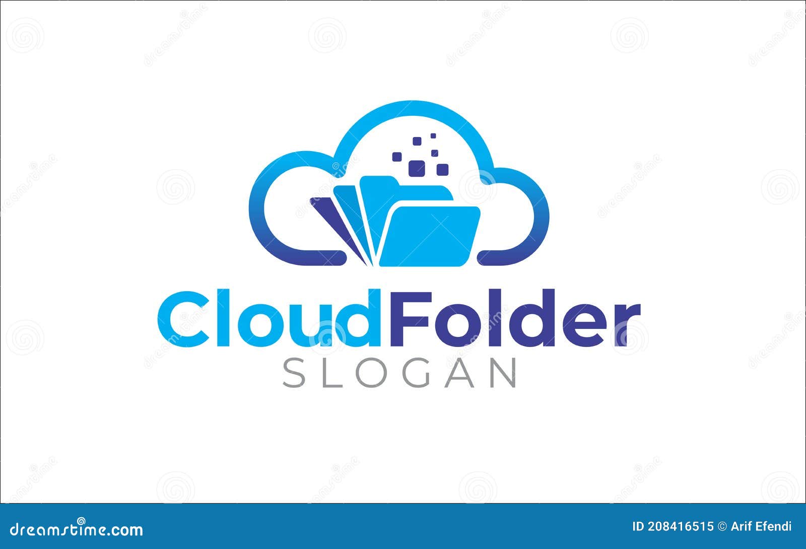 Illustration Vector Graphic of Folder File Data Logo Template Design ...