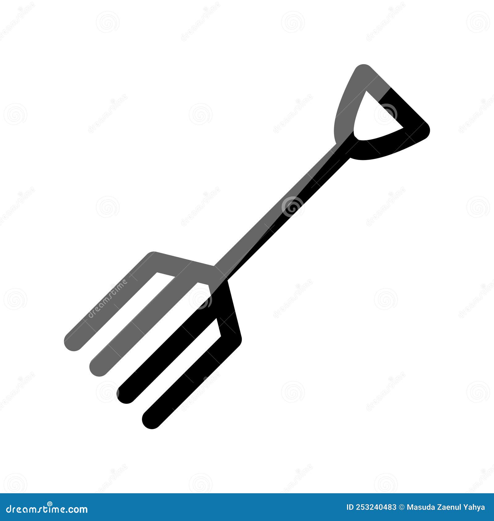 Illustration Vector Graphic of Fork Garden Icon Stock Vector ...