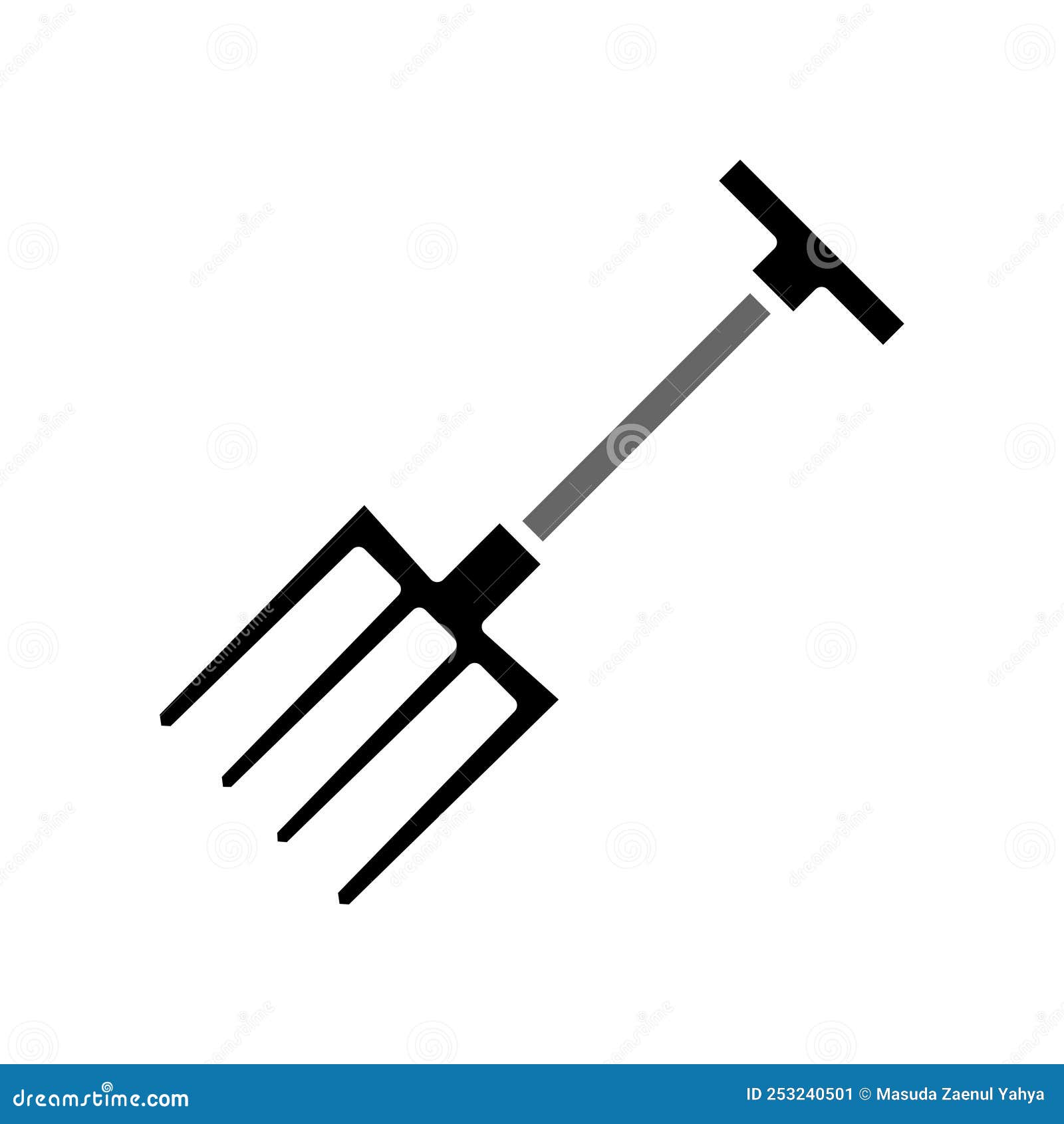 Illustration Vector Graphic of Fork Garden Icon Stock Vector ...