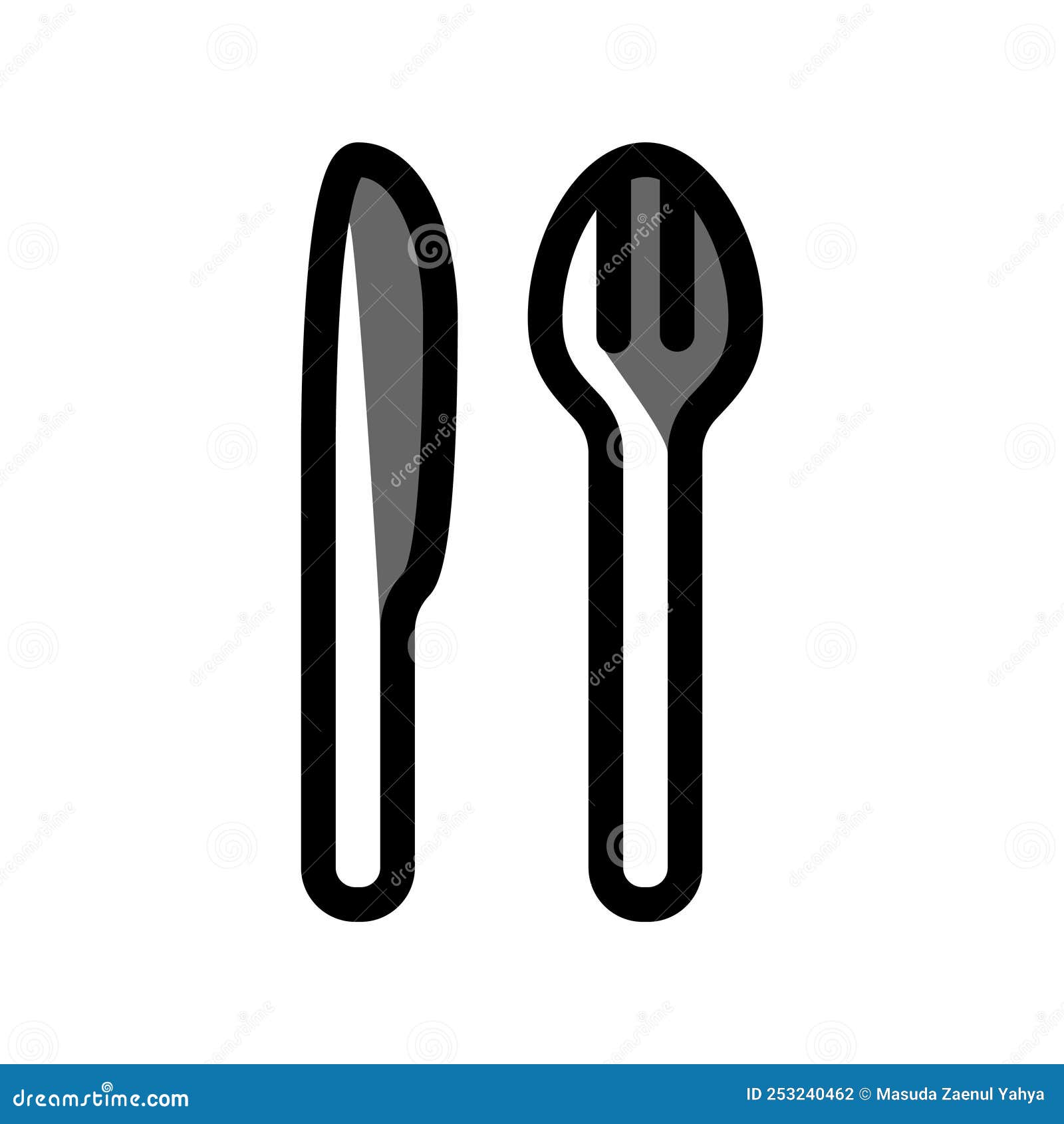 Illustration Vector Graphic of Fork Icon Design Stock Vector ...