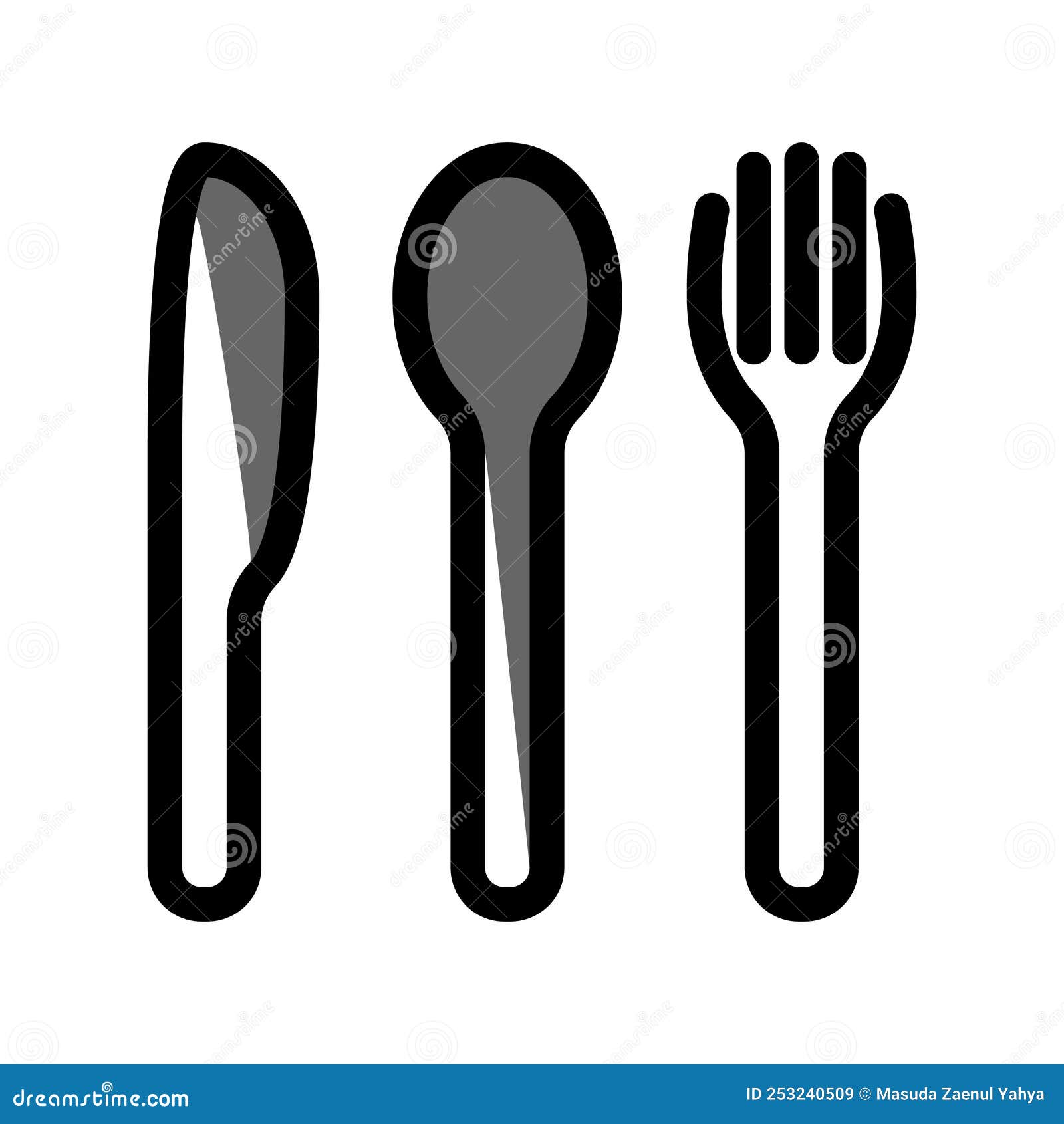 Illustration Vector Graphic of Fork Icon Design Stock Vector ...
