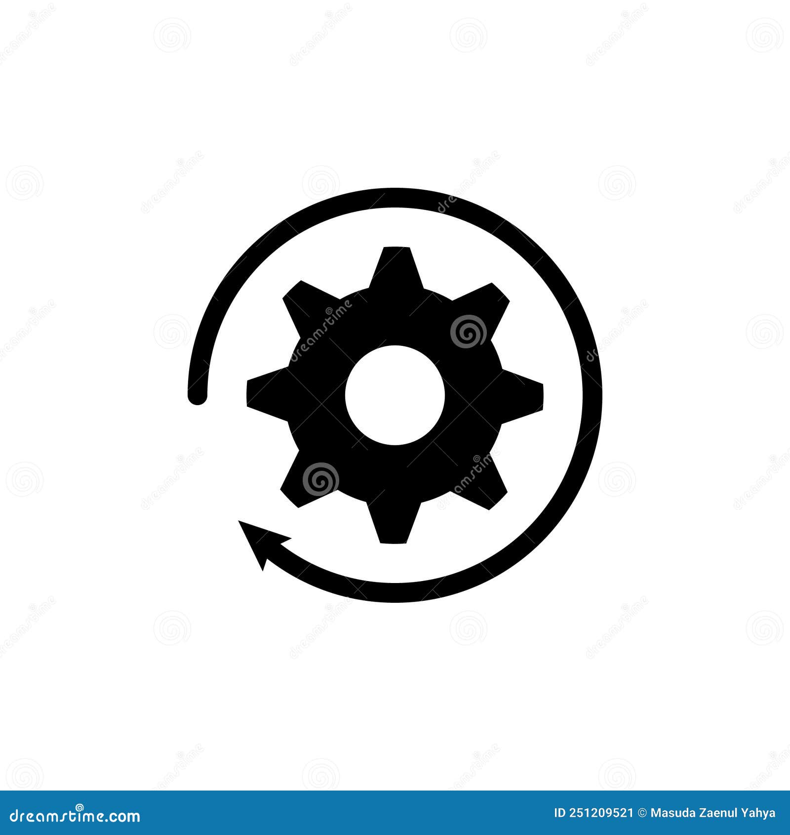 Illustration Vector Graphic of Gear Icon Stock Vector - Illustration of ...