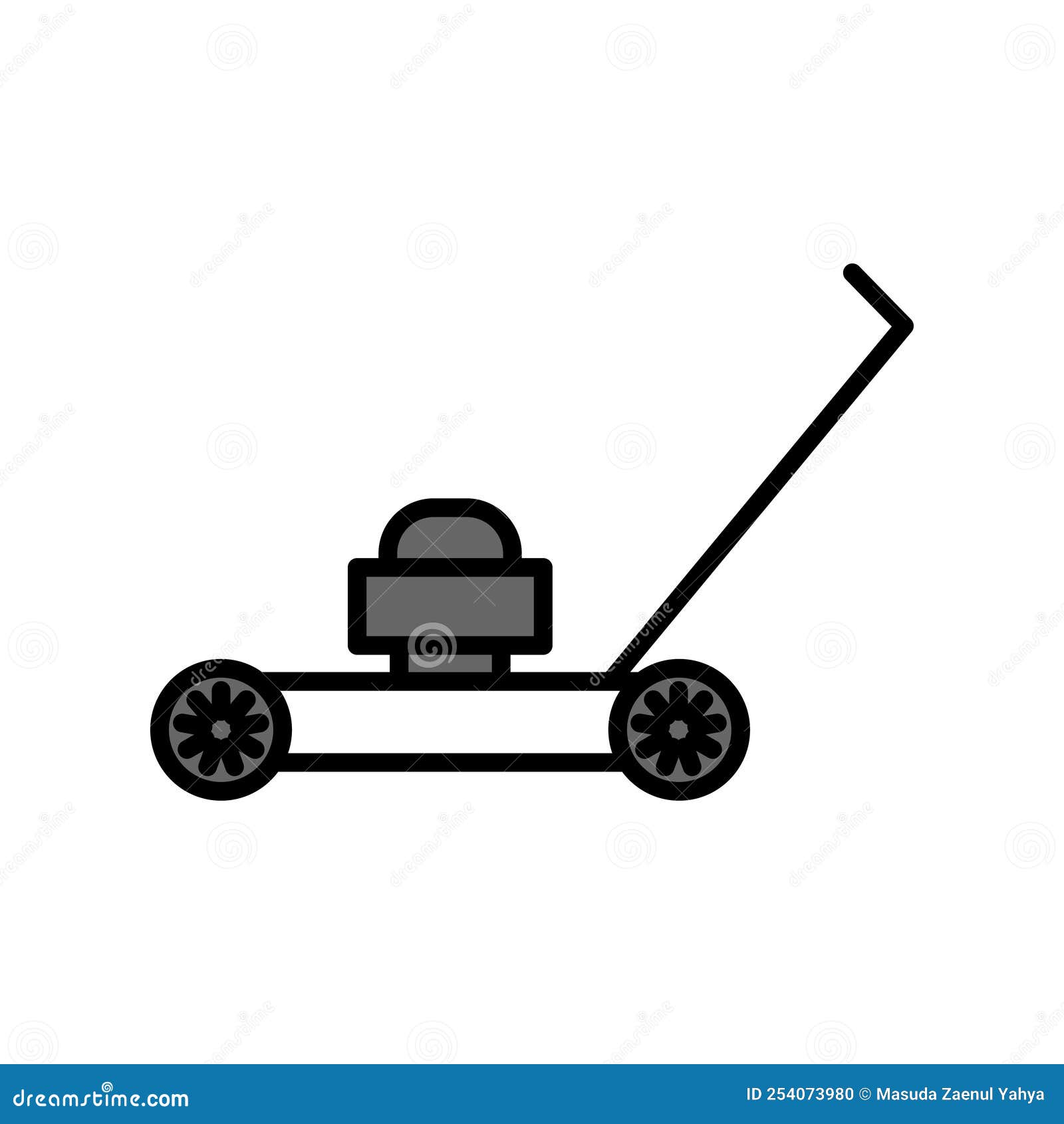 Illustration Vector Graphic of Grass Cutter Icon Stock Vector ...